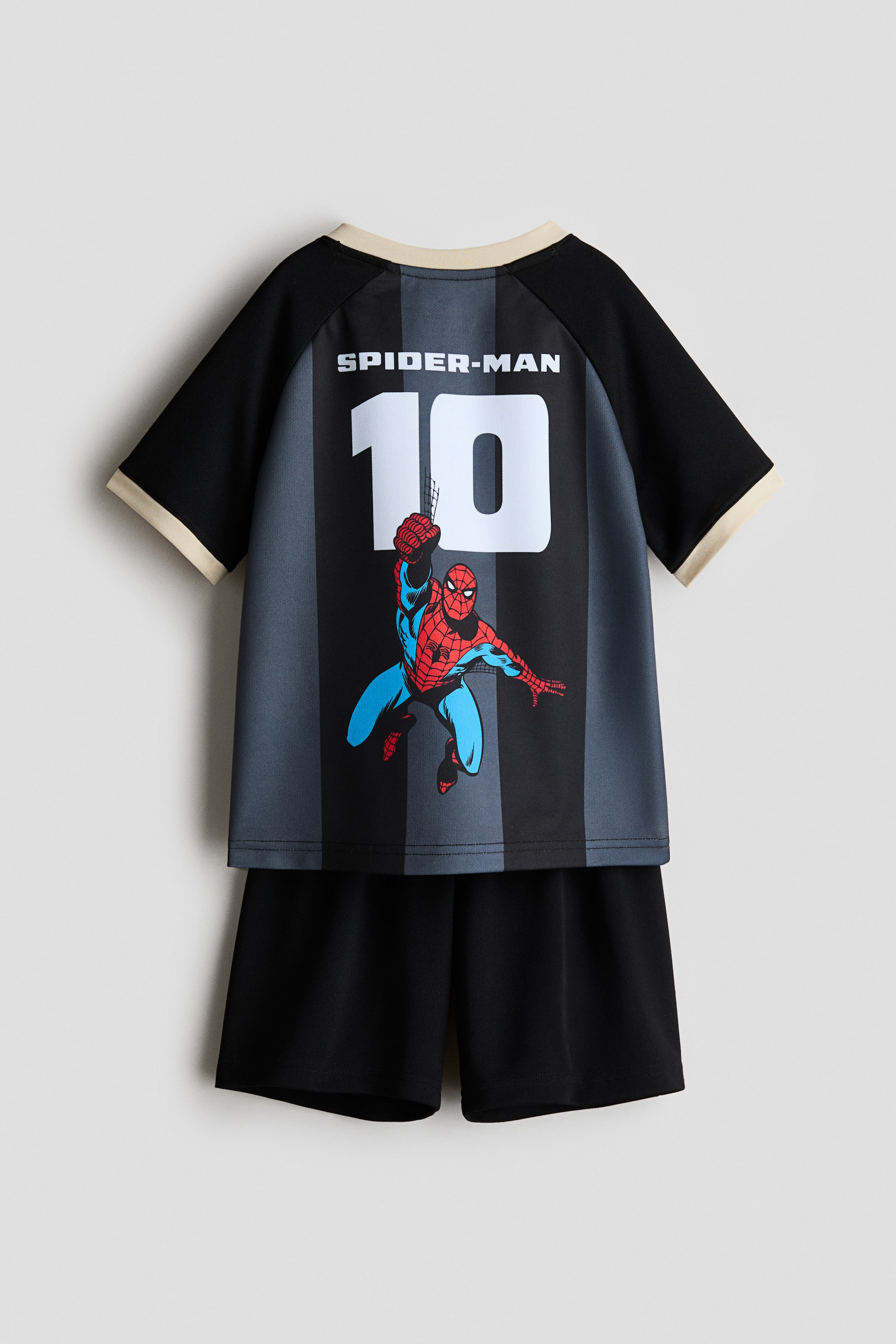 Black/Spider-Man 2-piece Soccer Set for kids | H&M US