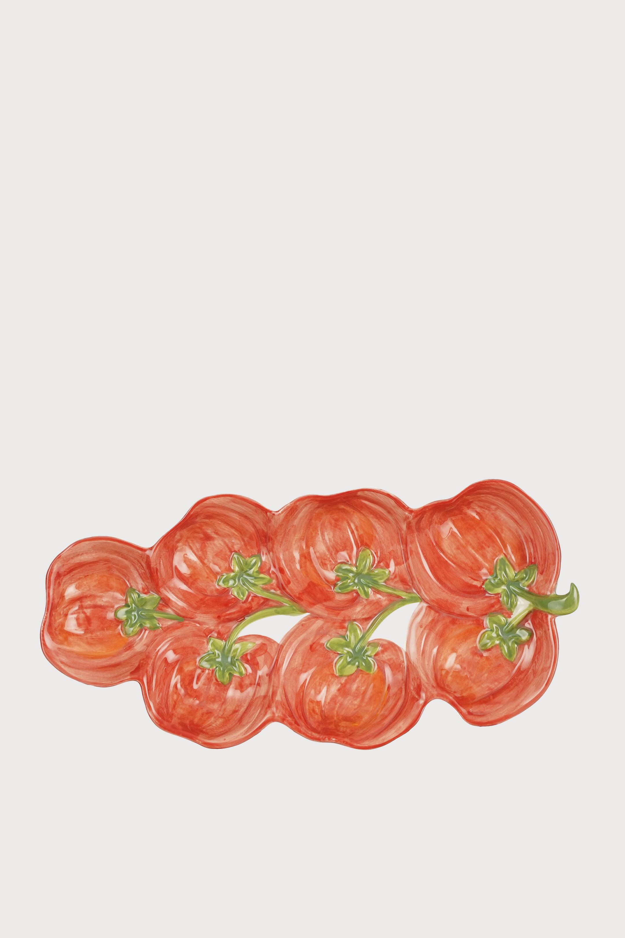 Stoneware plate - Punainen - Home All | H&M FI