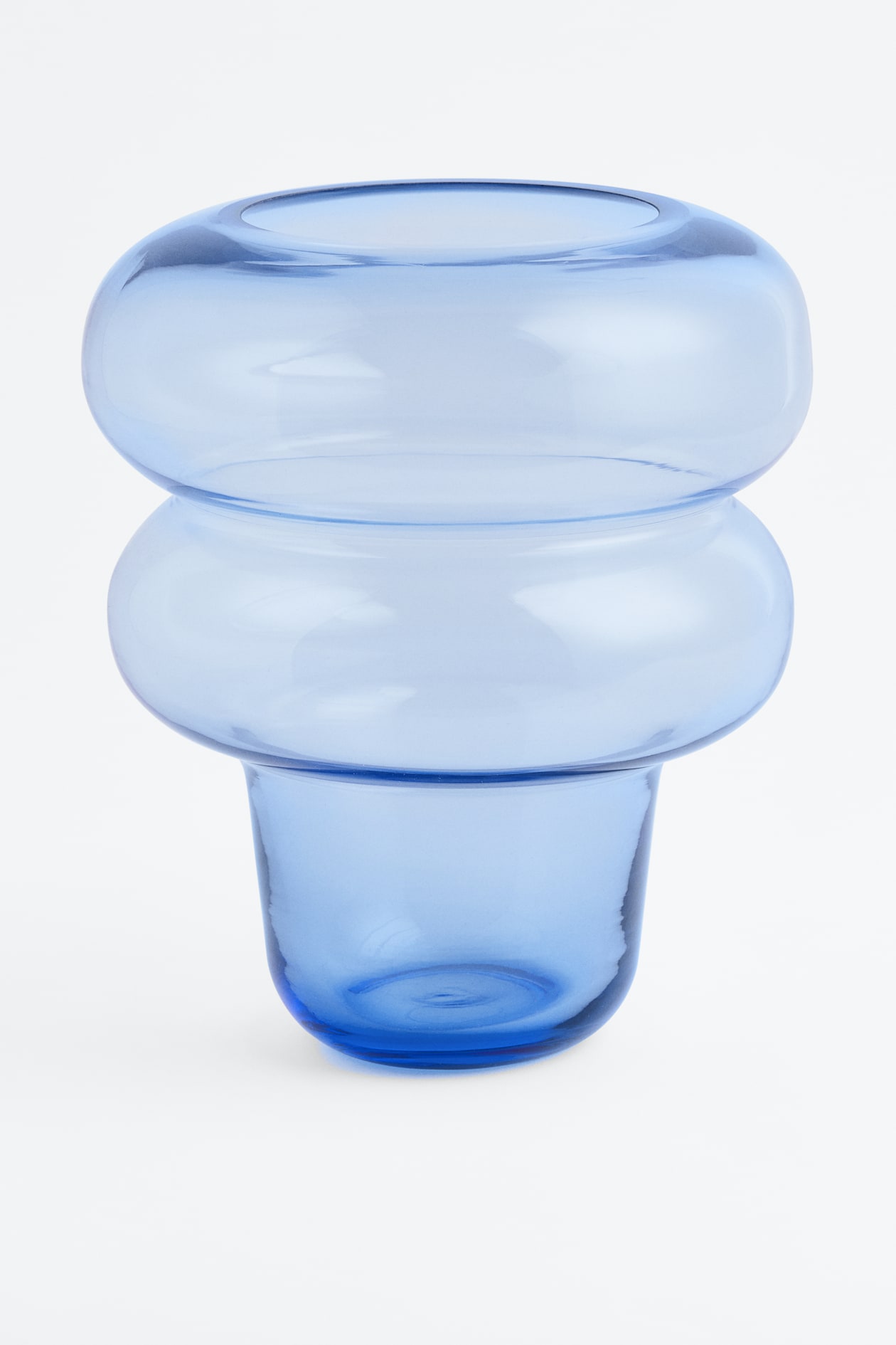 Blue Large glass vase at H&M Home | H&M GB