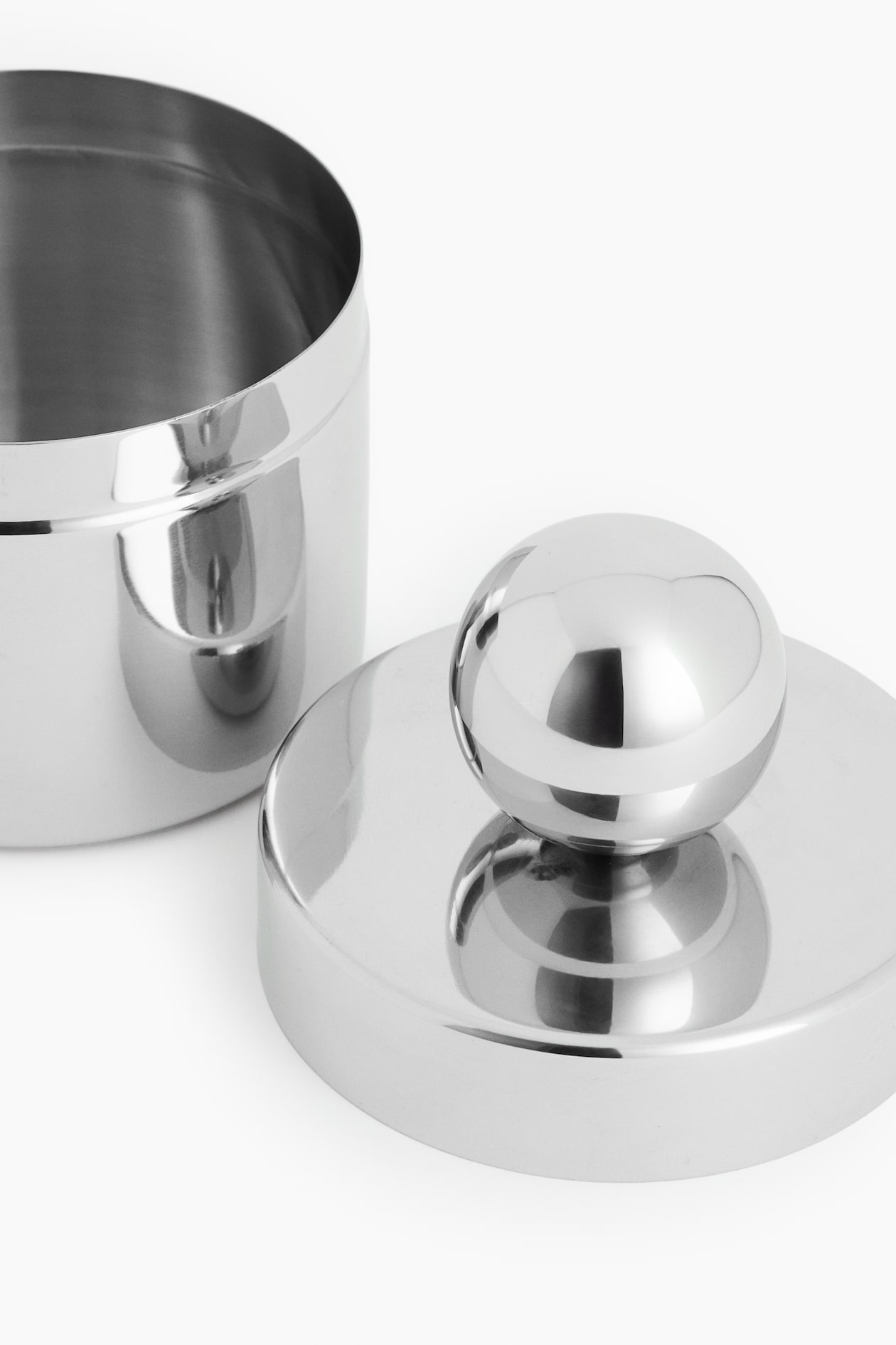 Silver-colored Stainless Steel Box at H&M Home | H&M CA