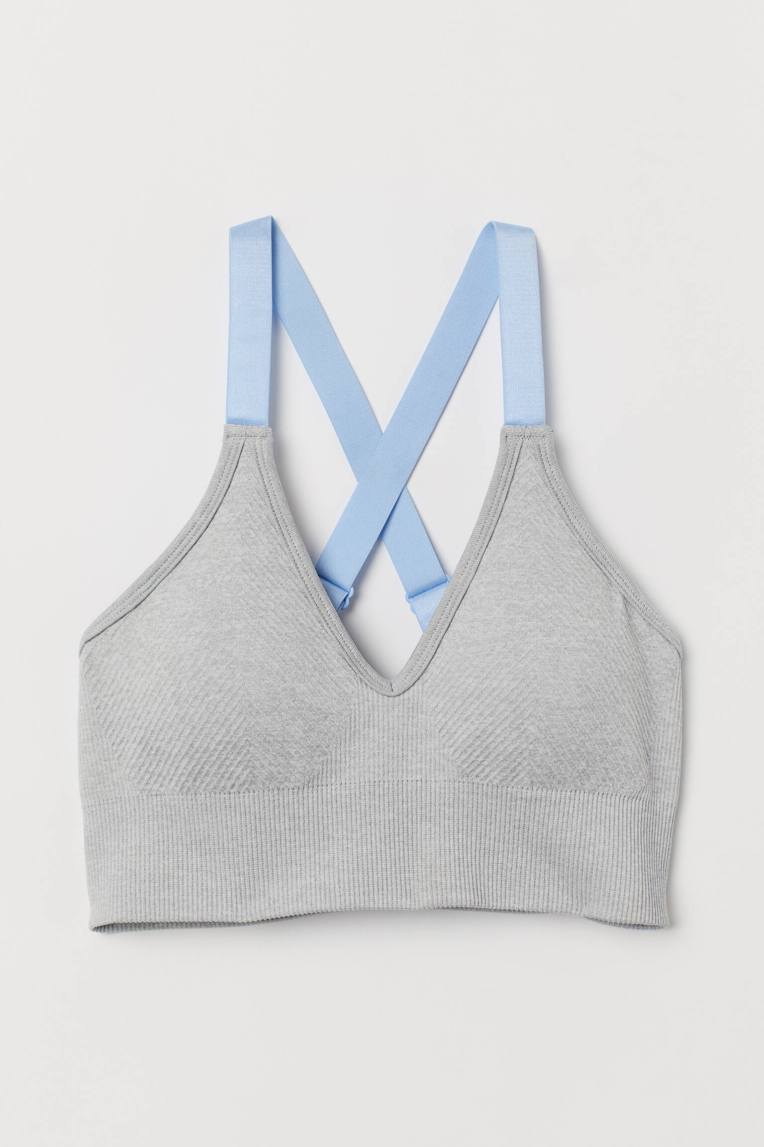 Sport-BH Light Support - Hellgraumeliert - Ladies | H&M AT