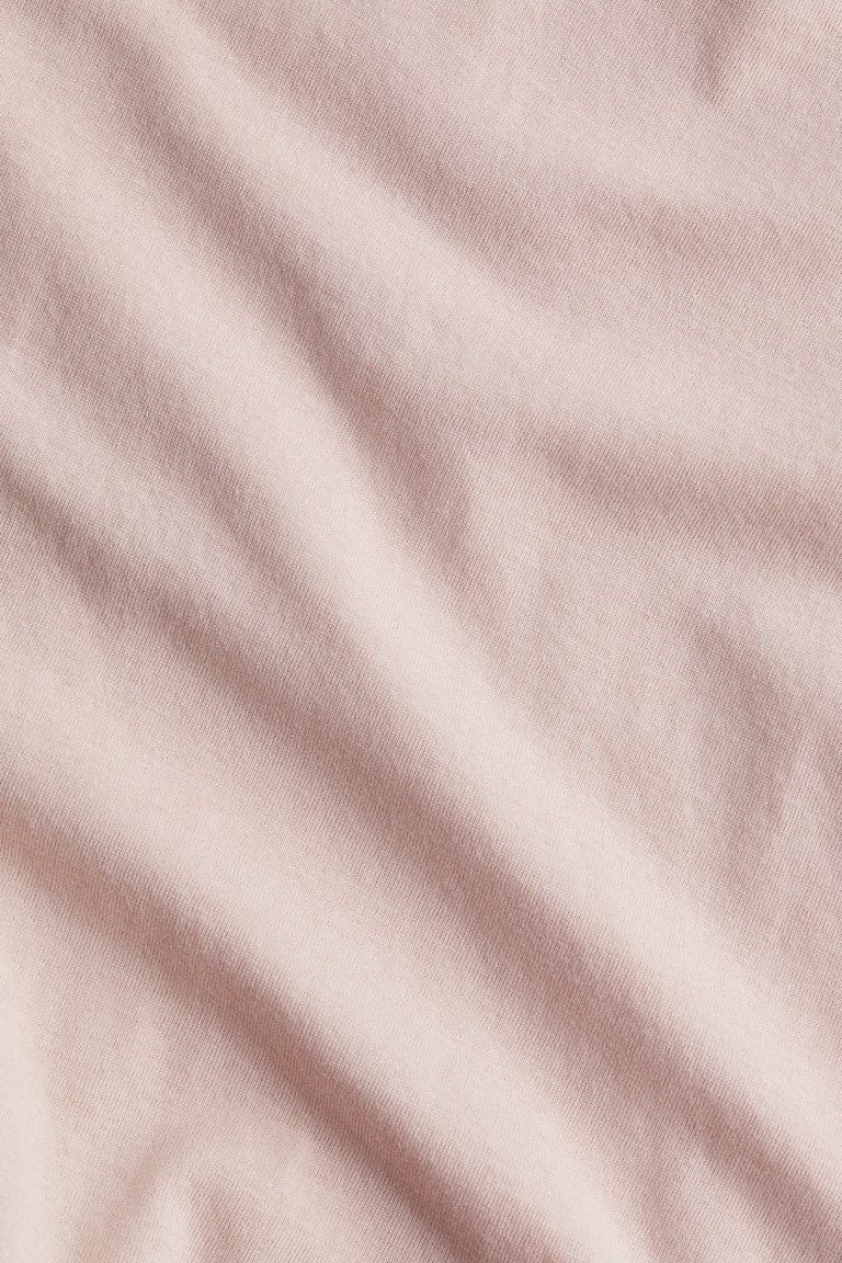 Women's Powder pink Cotton T-Shirt | H&M CA