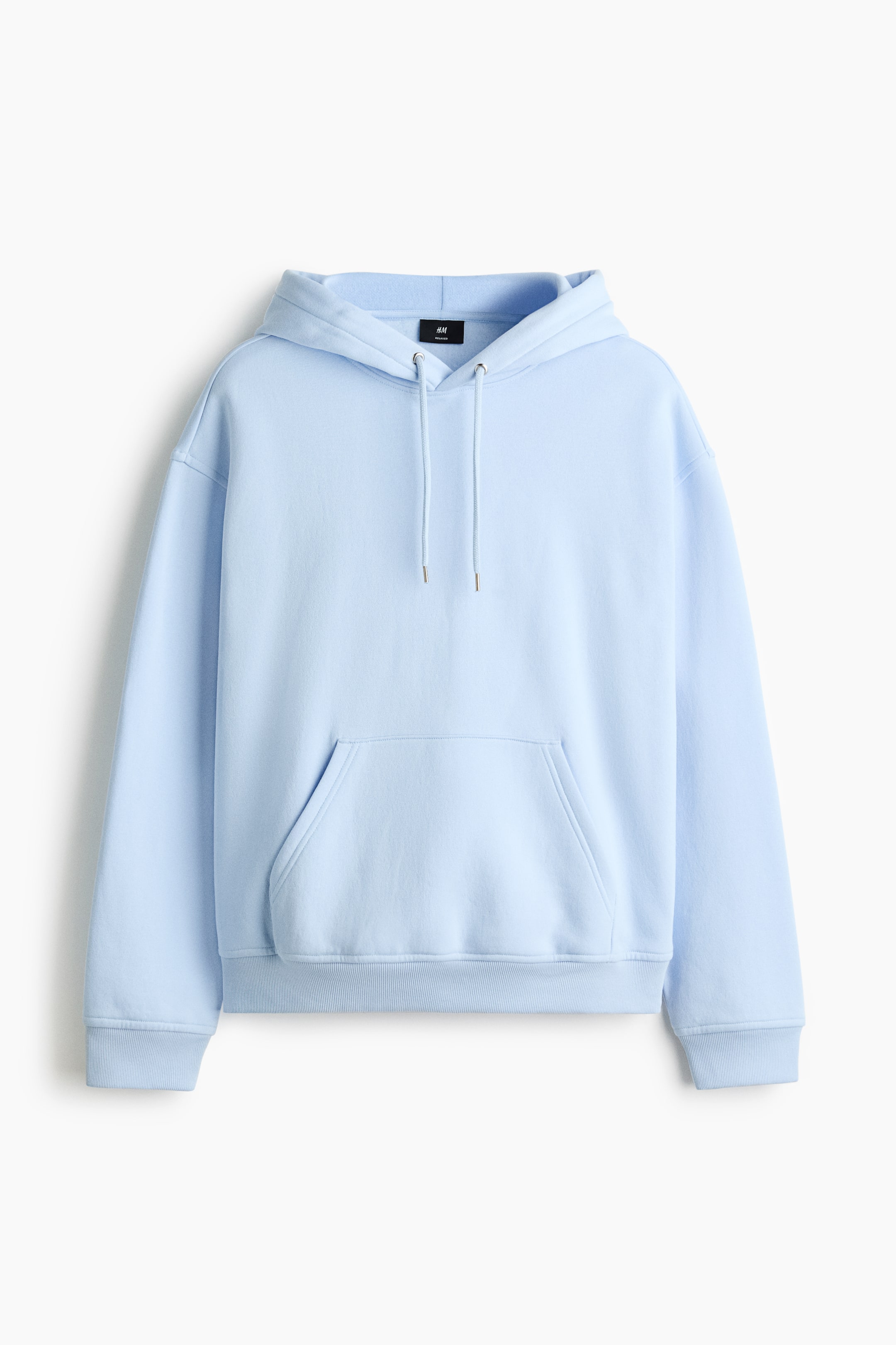 Men’s Light blue Loose Fit Hoodie | H&M US