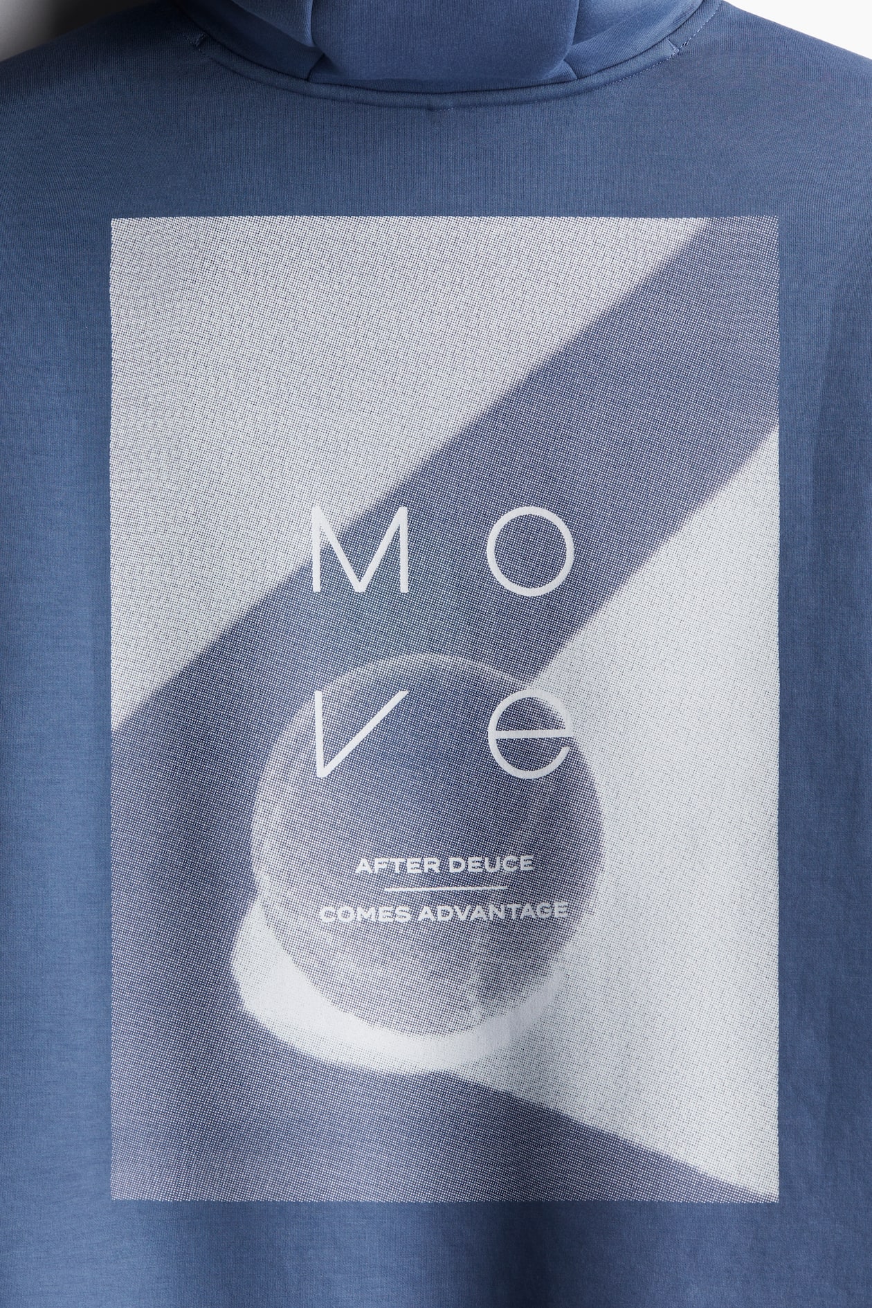 Loose Fit Activewear Hoodie With DryMove™ - Steel blue/Move - Men | H&M AU