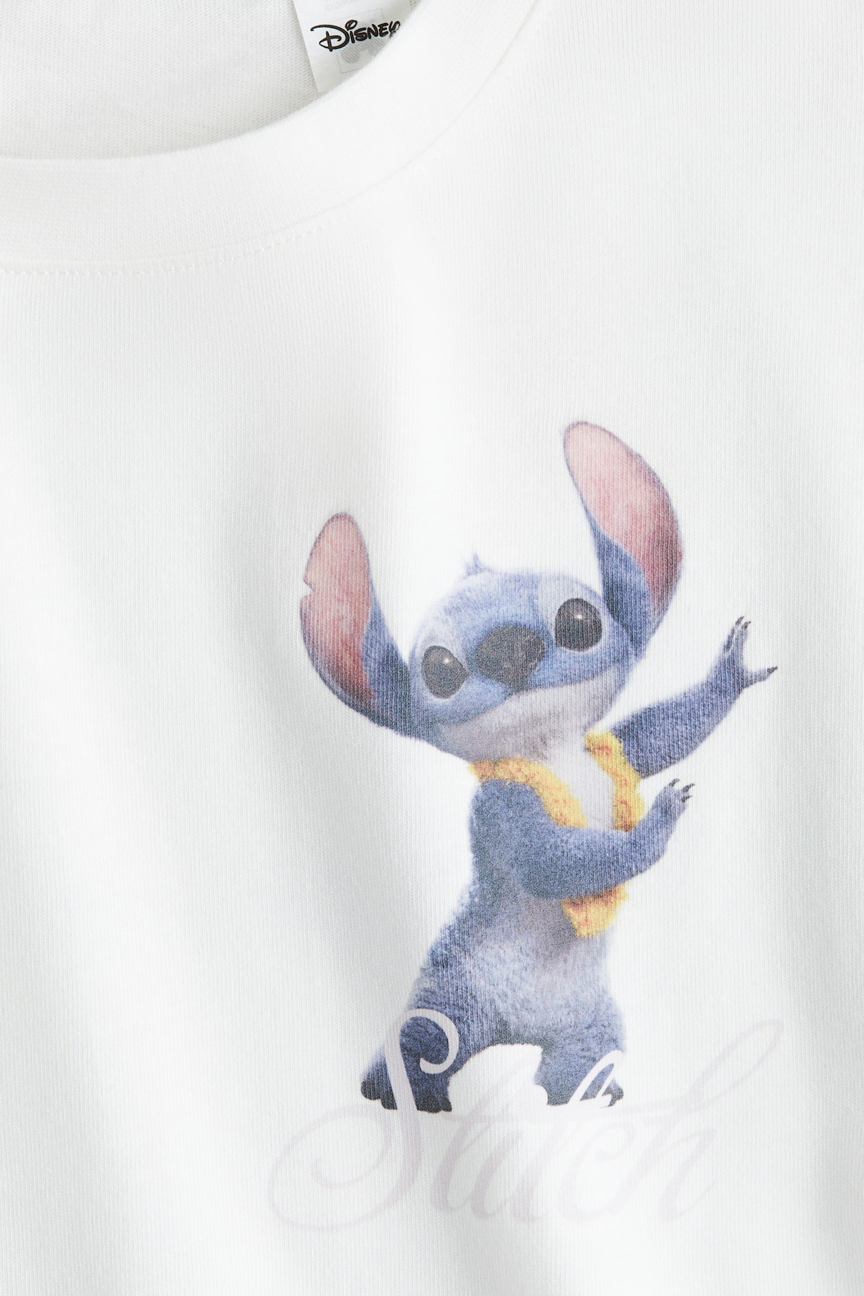 White/Lilo & Stitch Printed Cotton T-Shirt for kids | H&M US