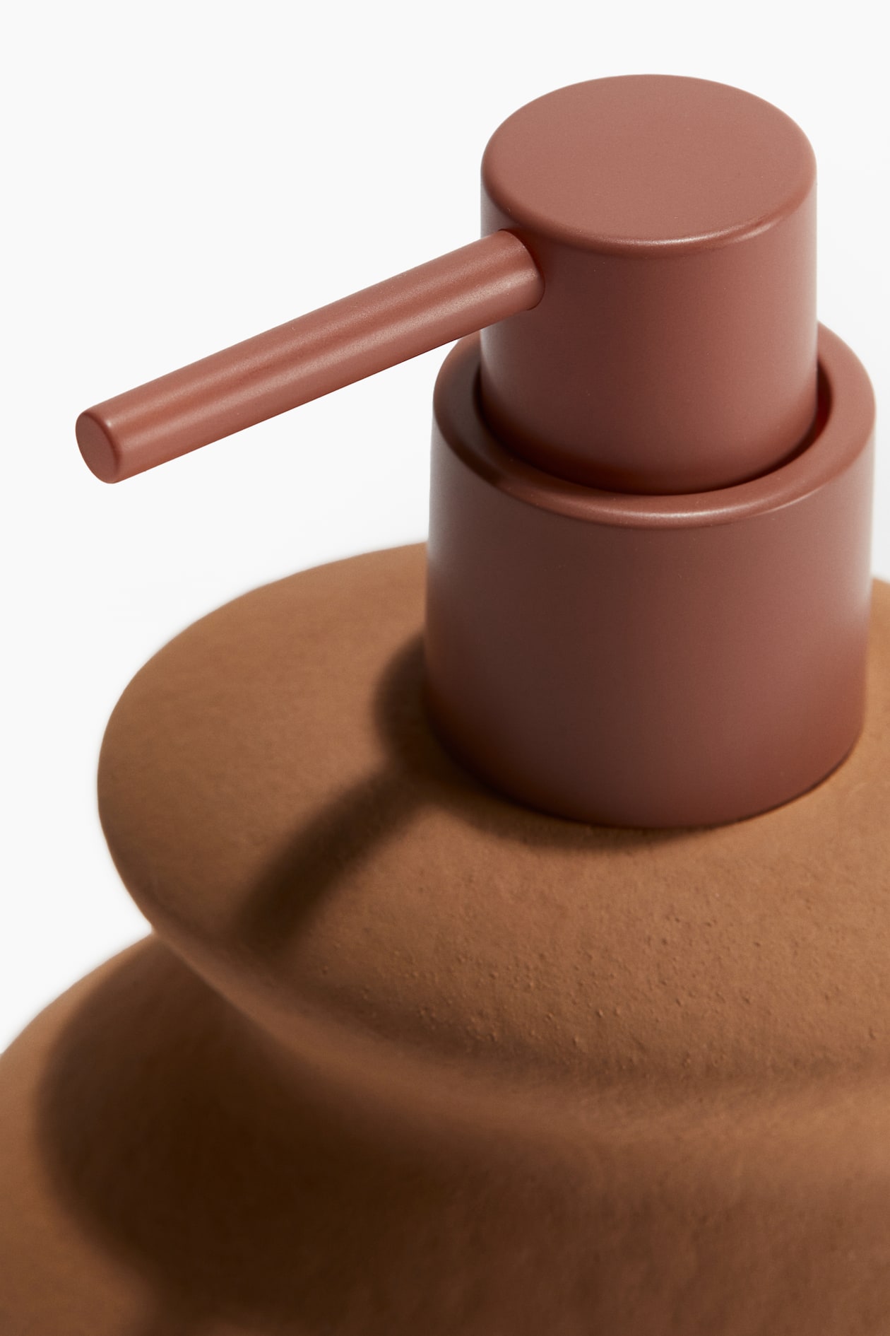 Stoneware Soap Dispenser - Brown - Home All | H&M US