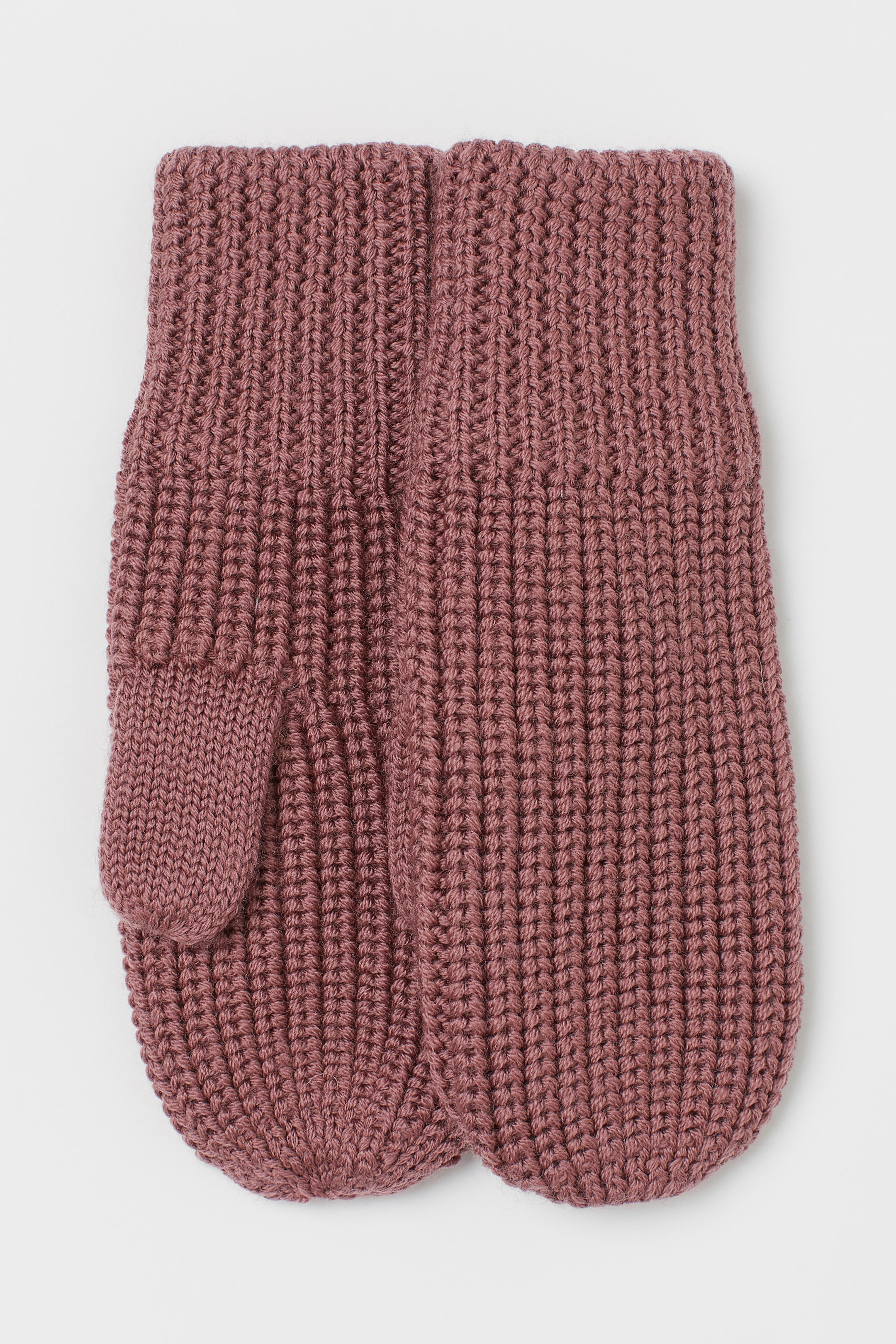 Wool Mittens - Dark pink - Kids | H&M US
