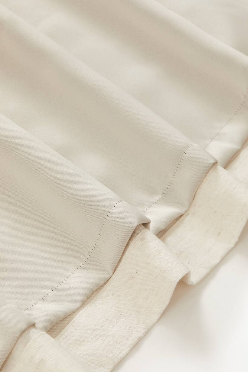 Cream 2-pack Long Blackout Lyocell-Blend Curtains at H&M Home | H&M US