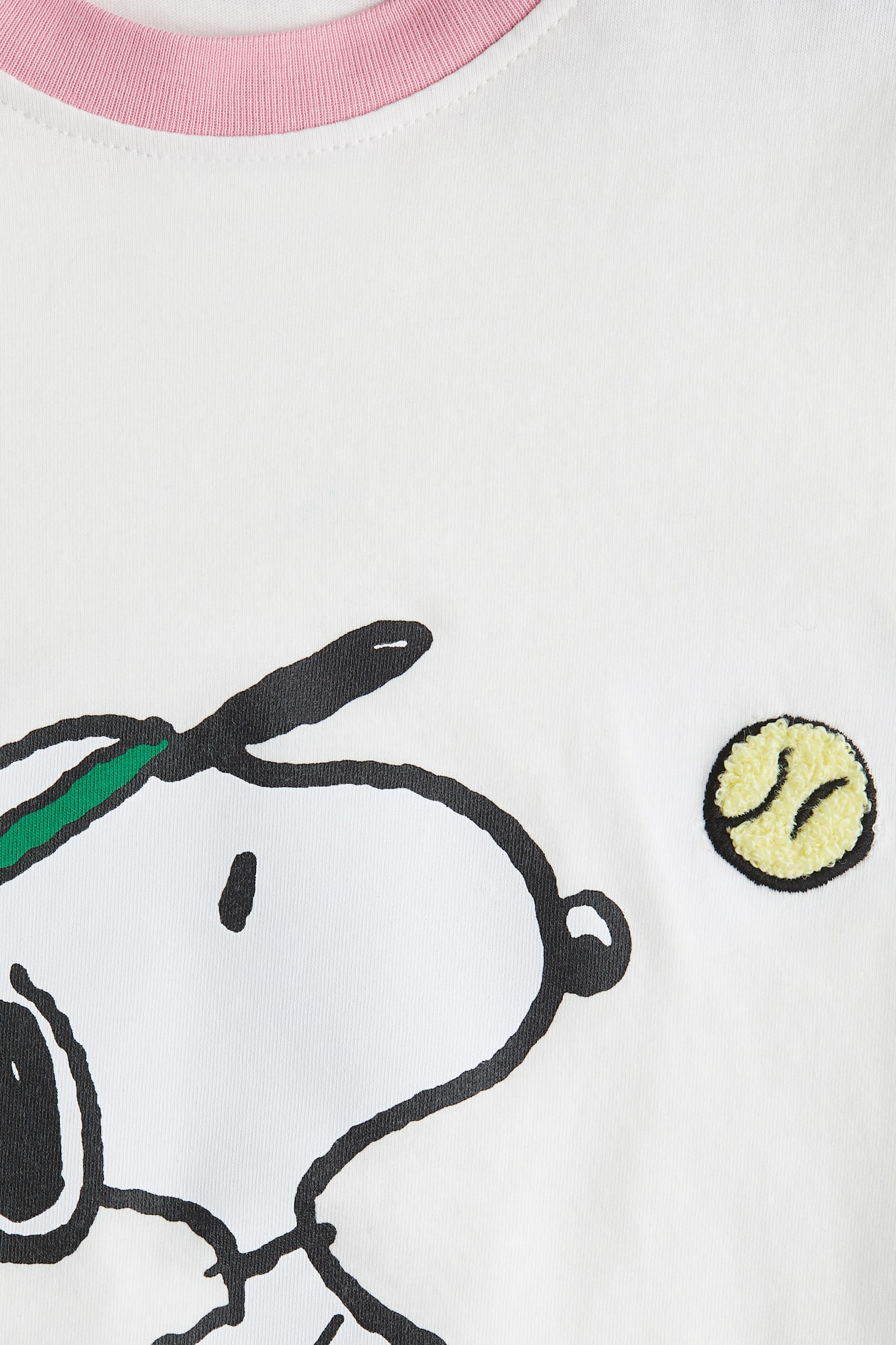 White/Snoopy Cotton T-Shirt with Printed Motif for kids | H&M US