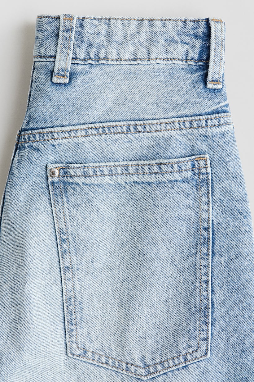 Super baggy jeans - Azul denim claro - Kids | H&M MX