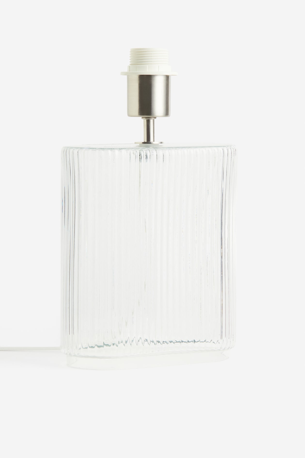 Light beige/clear glass Glass Table Lamp at H&M Home | H&M US