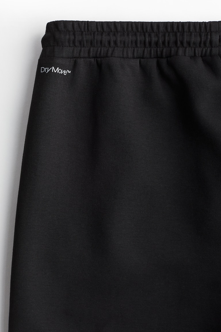 Men’s Black Mid-Length Sports Shorts with DryMove™ | H&M CA