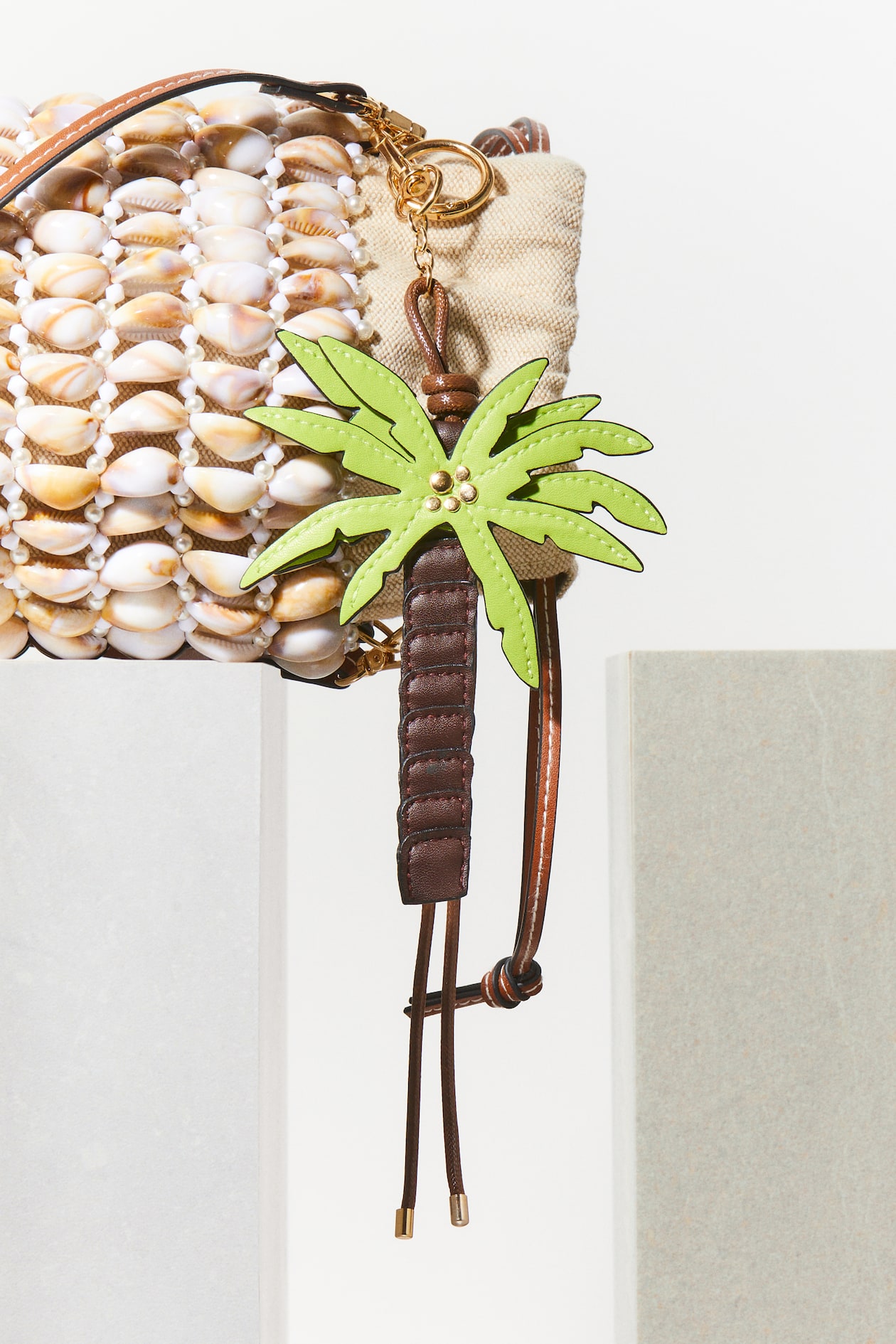 Palm Tree Bag Charm - Green - Ladies | H&M US