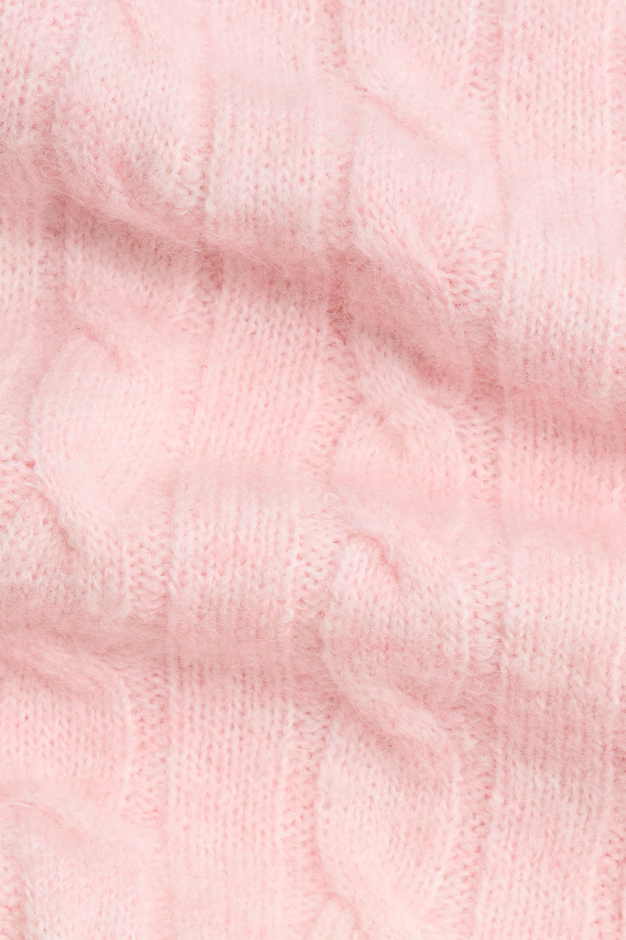 Women's Pink Cable-knit trousers | H&M CA