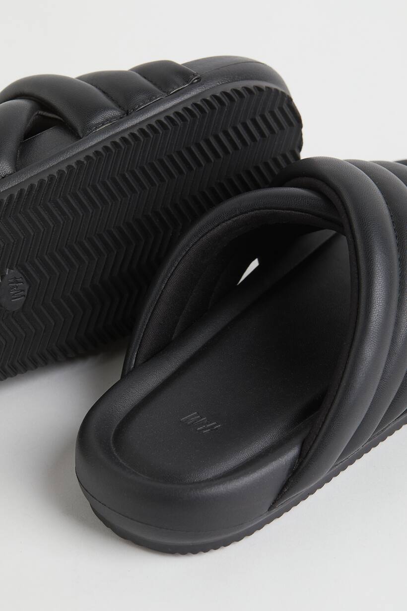 Women's Black Slides | H&M GB