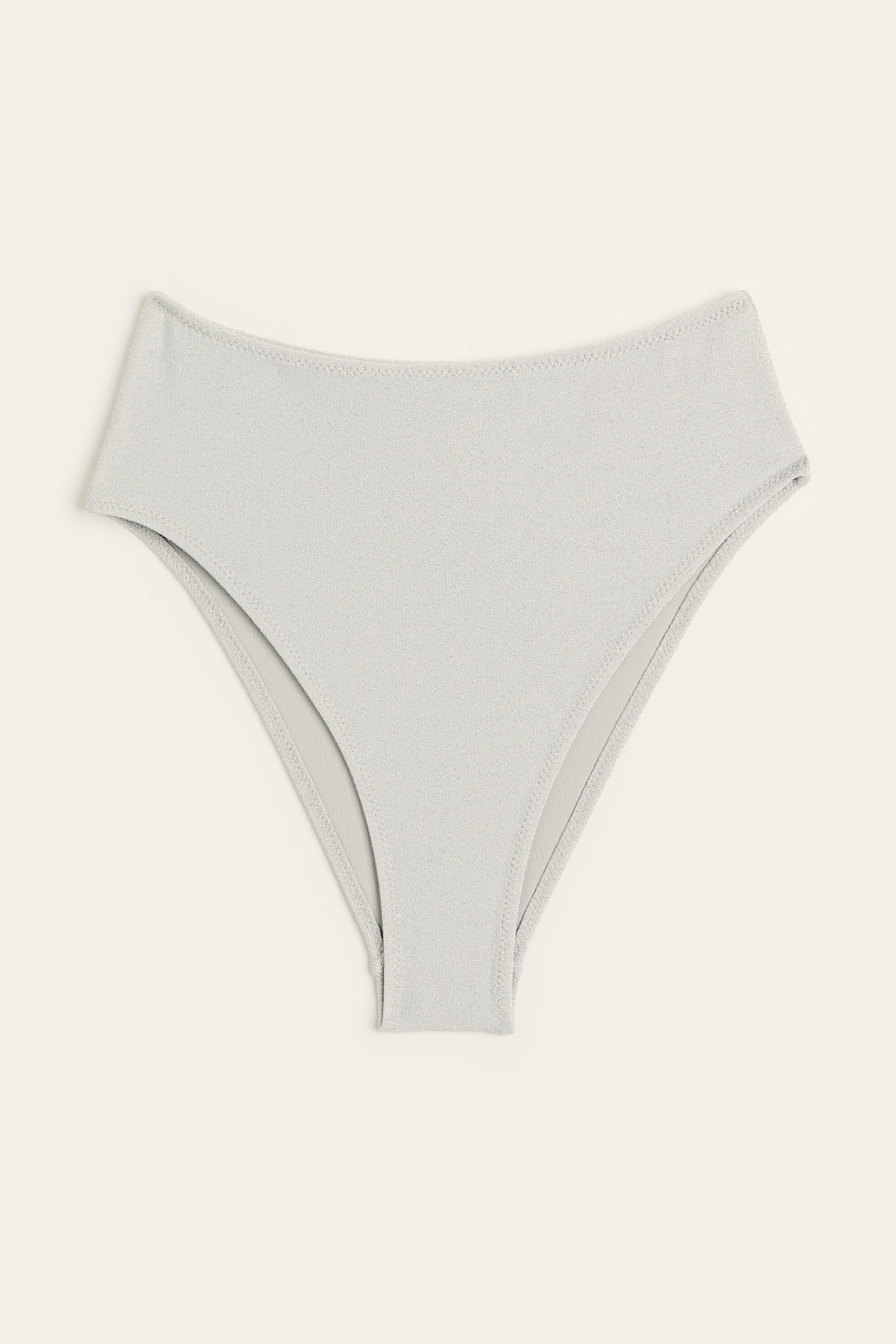 Women's Silver-coloured/Glittery Brazilian bikini bottoms | H&M GB