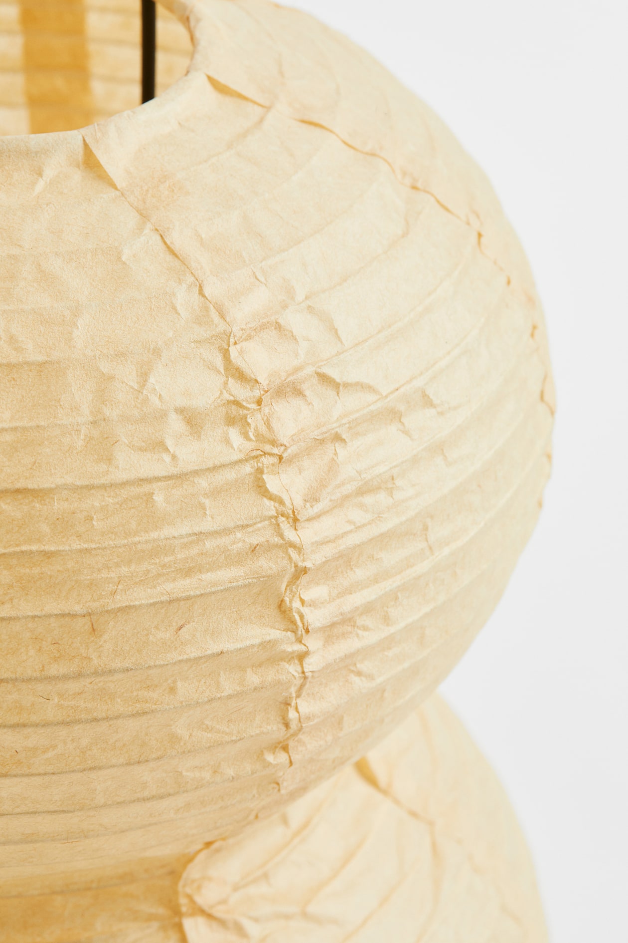 Bordslampa i rispapper - Ljusecru - Home All | H&M SE