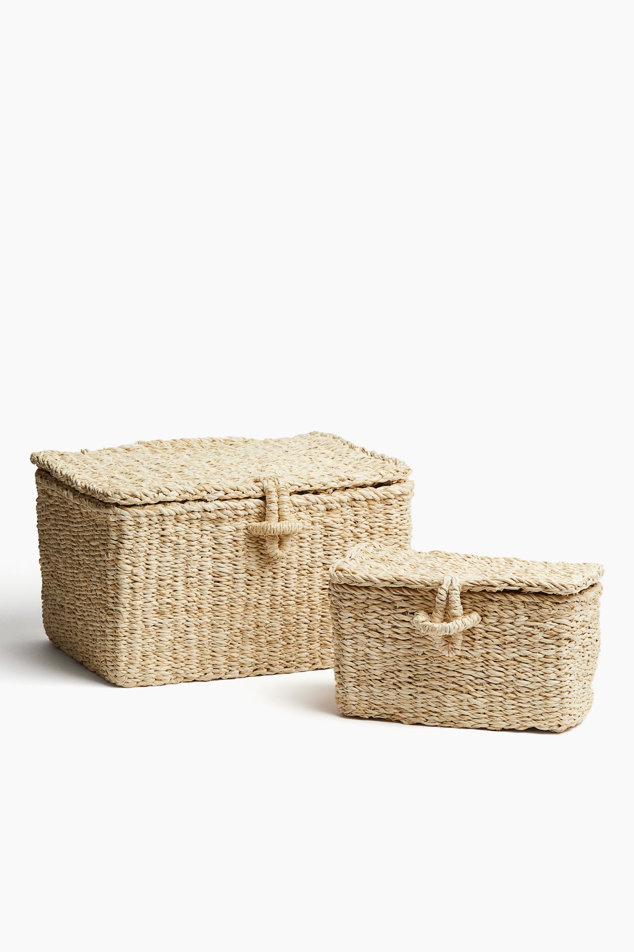 Beige Storage Basket with Lid at H&M Home | H&M US