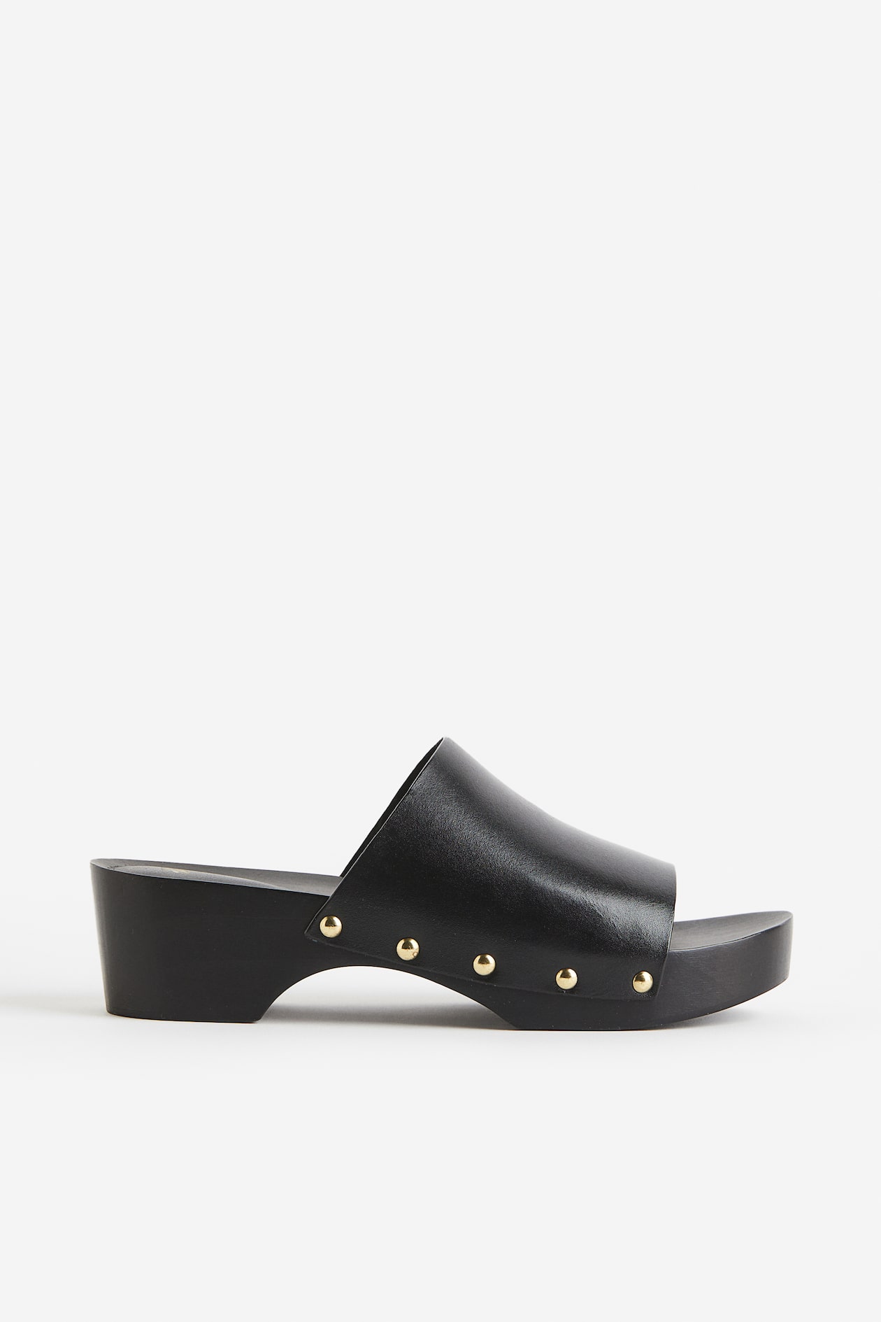 Leather clogs - Black - Ladies | H&M GB