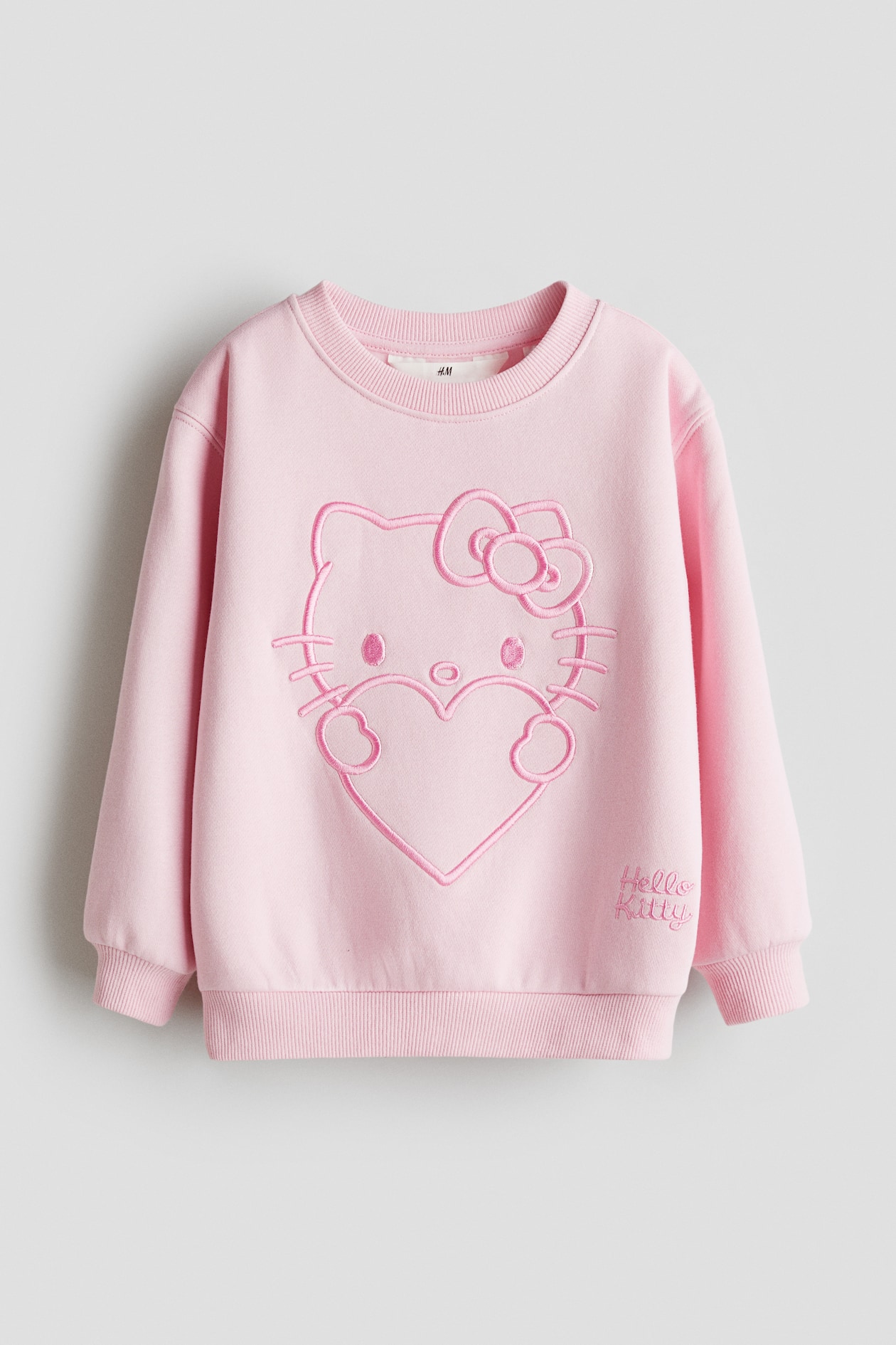 Light pink/Hello Kitty Sweatshirt with Motif for kids | H&M CA