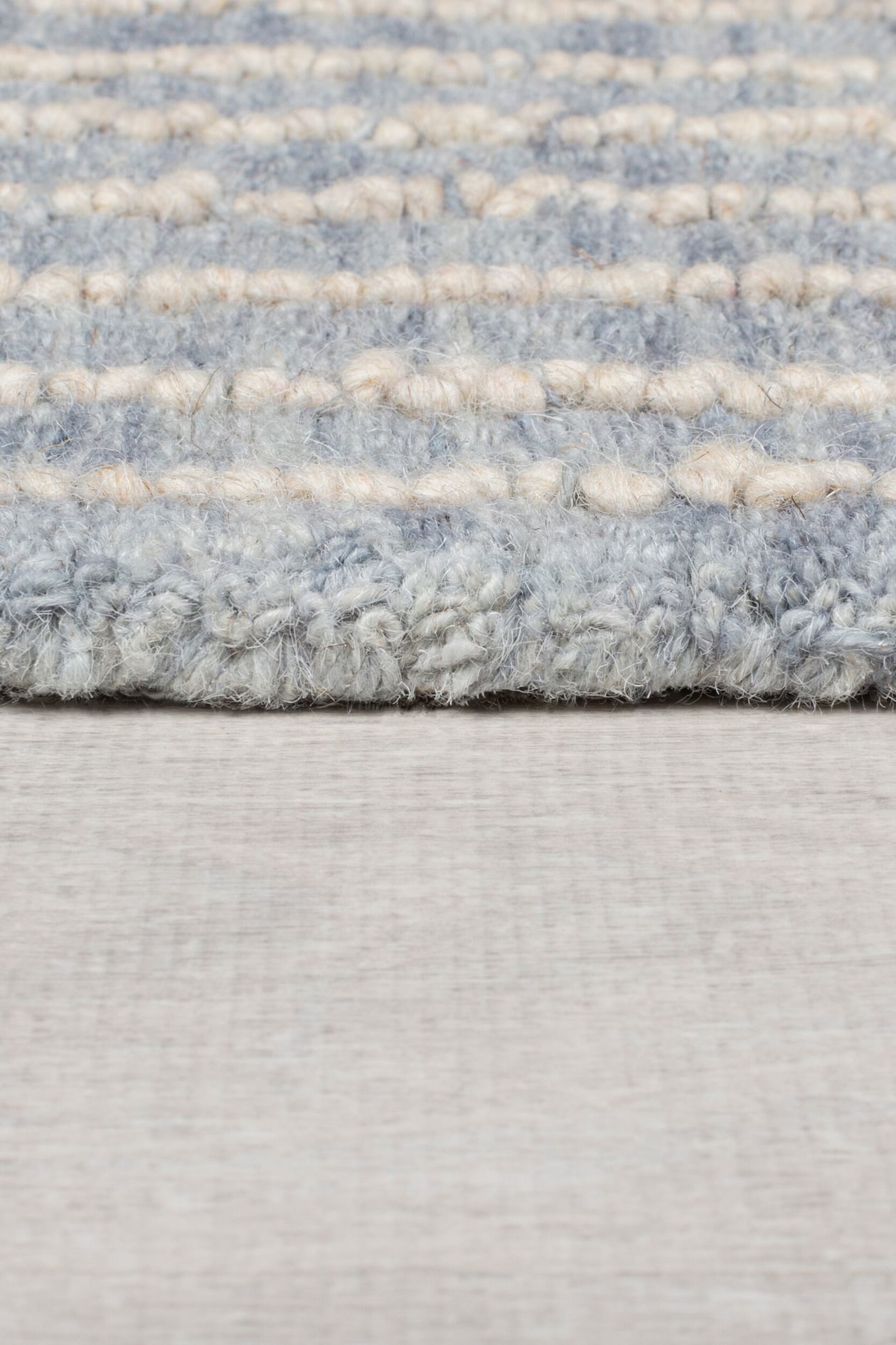 Abstrakt Rutig Matta I Ull - Blå - Flair Rugs - Home All | H&M SE