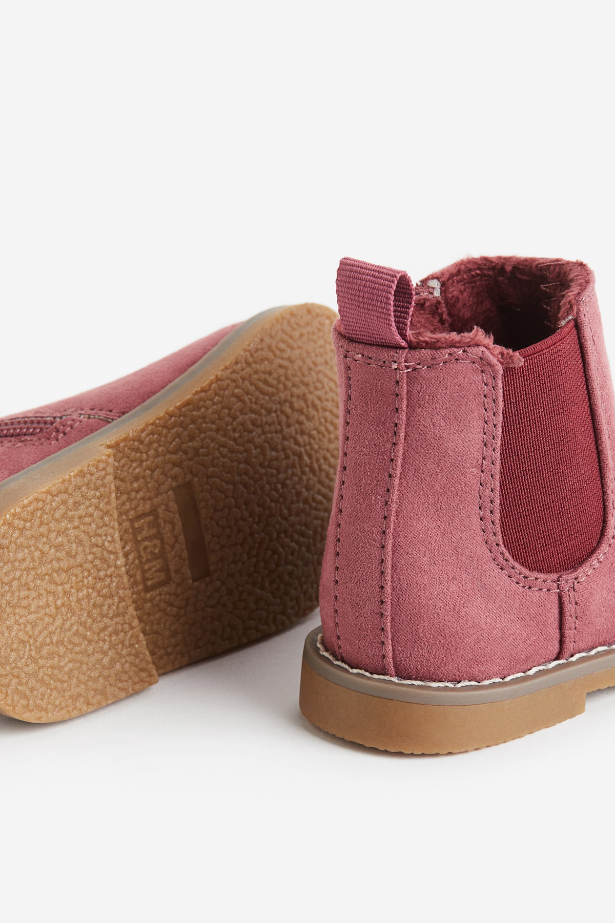Warm-lined Chelsea Boots - Dark pink - Kids | H&M US