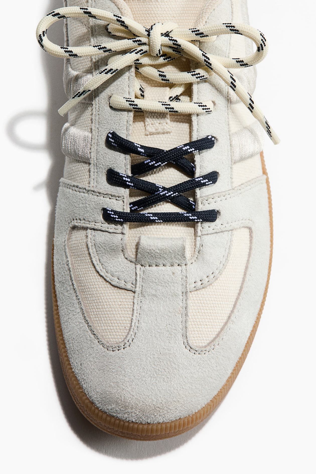 Women's Cream/Navy blue 2-pack shoe laces | H&M GB