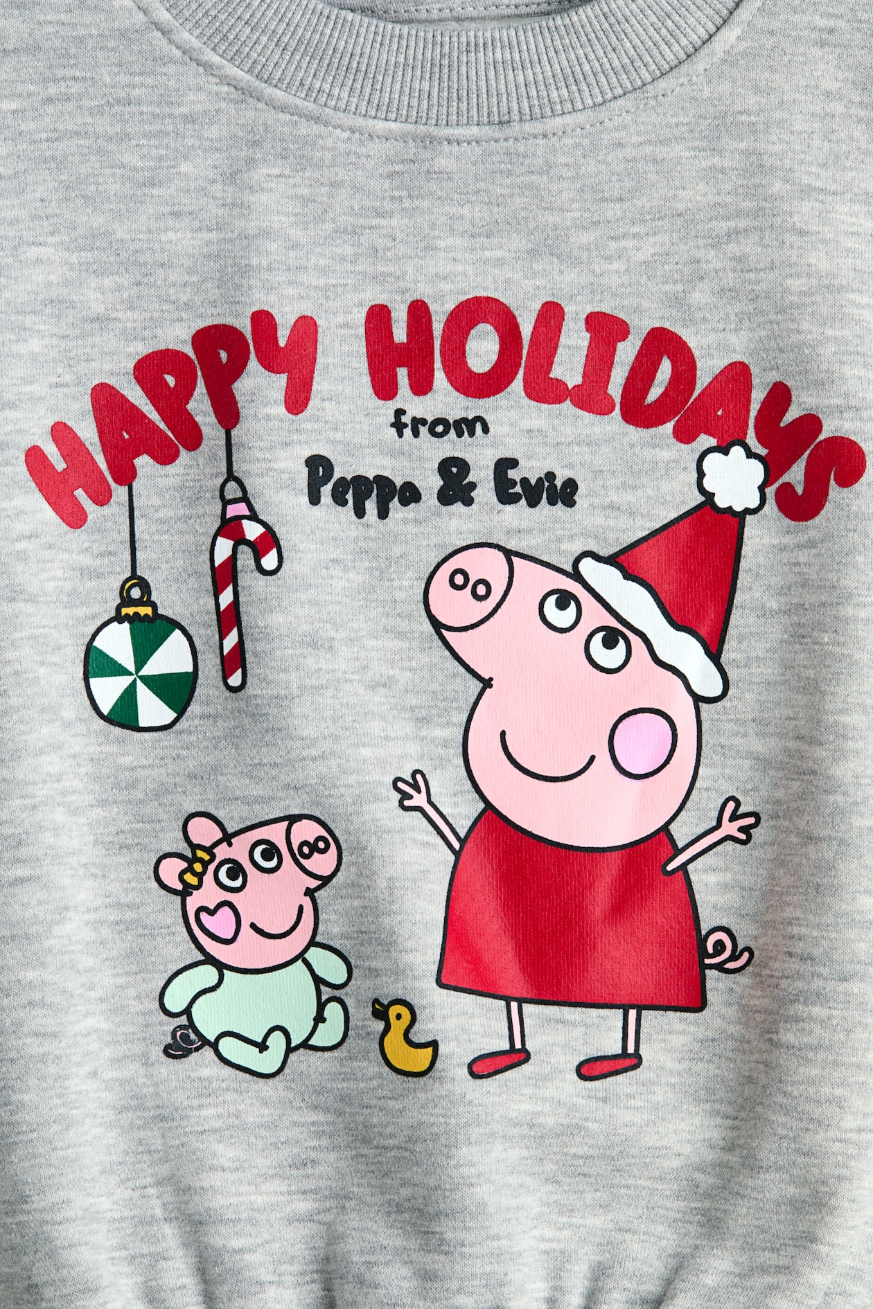 Light gray melange/Peppa Pig Sweatshirt with Printed Motif for kids | H ...