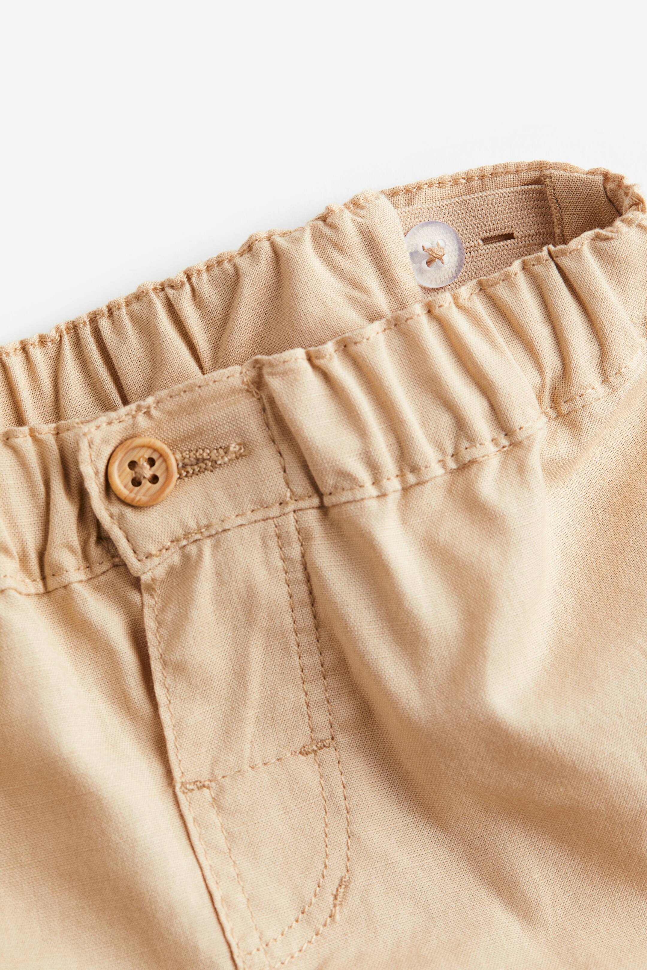 3-teiliges Baumwollset - Beige/Dunkelblau - Kids | H&M DE