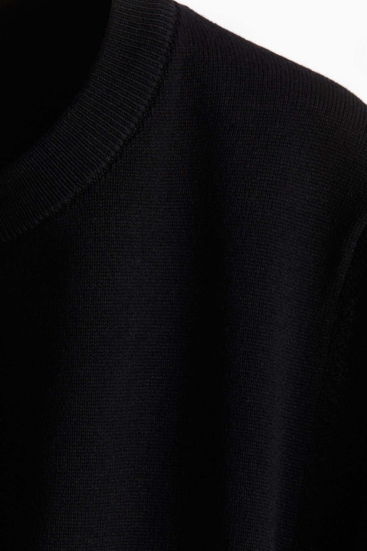 Women's Black Fine-Knit Top | H&M CA