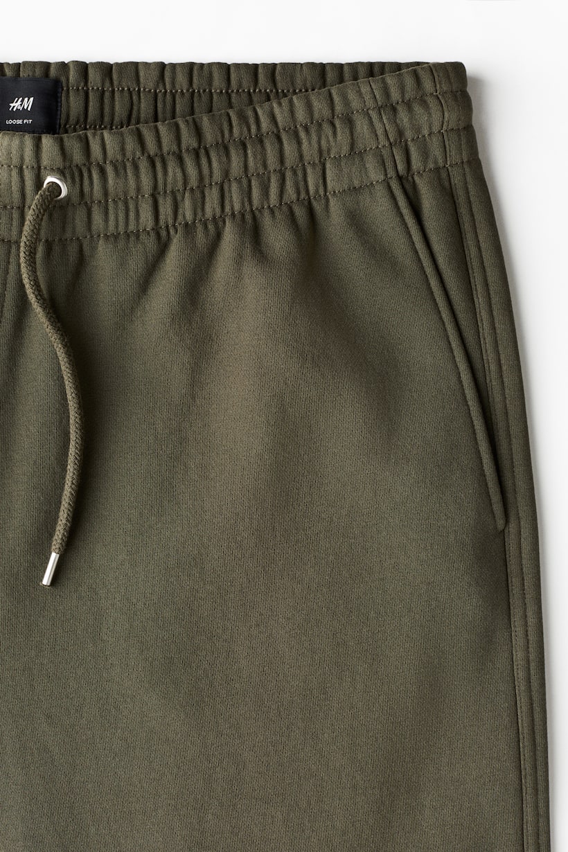 Loose-Fit Sweatpants - Khaki green - Men | H&M US