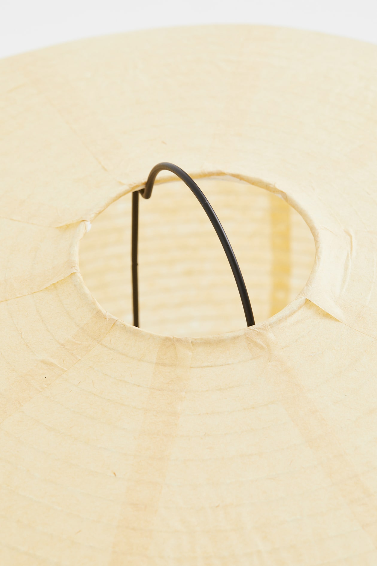 Golvlampa i rispapper - Ljusecru - Home All | H&M SE