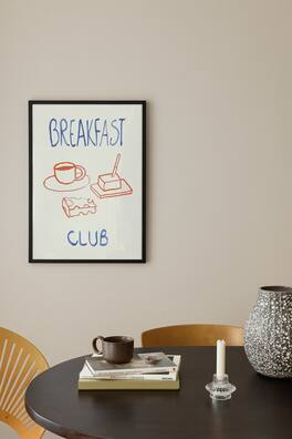 Breakfast Club Poster - Beige/blue/red - Postery - Home All | H&M GB