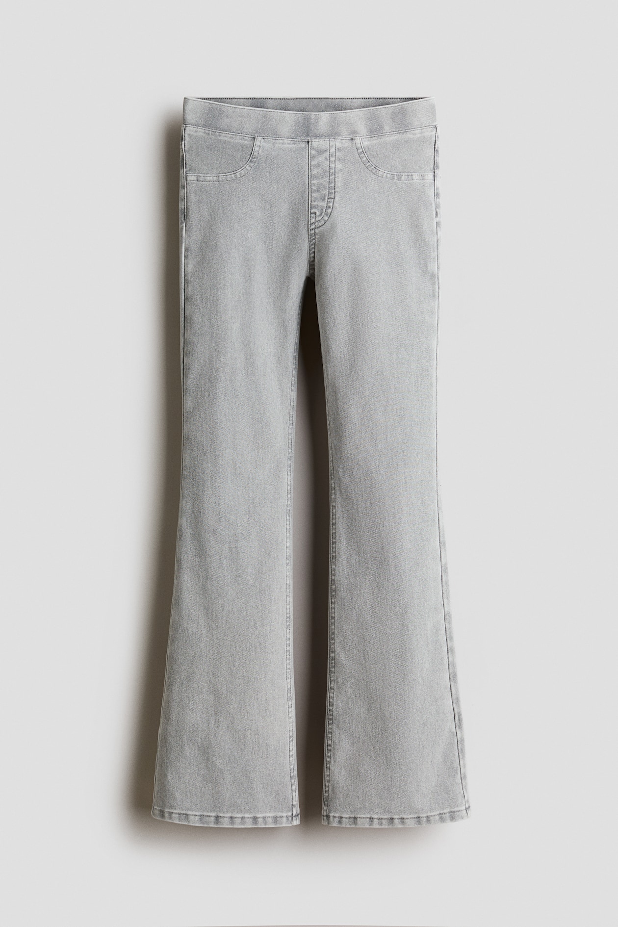 Jeggings svasati effetto denim - Grigio denim chiaro - BAMBINO | H&M IT