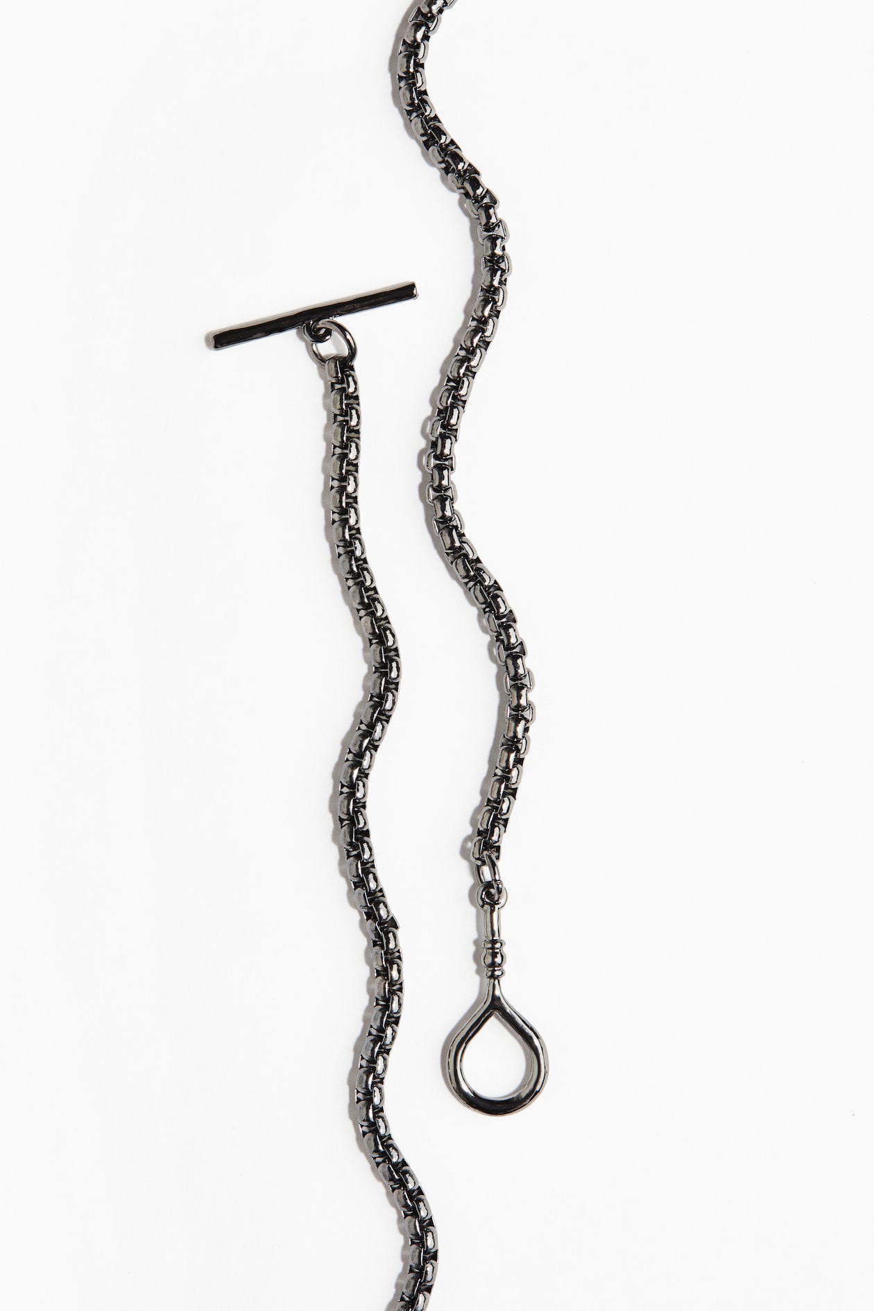 Men’s Black 2-pack necklace and bracelet | H&M IN