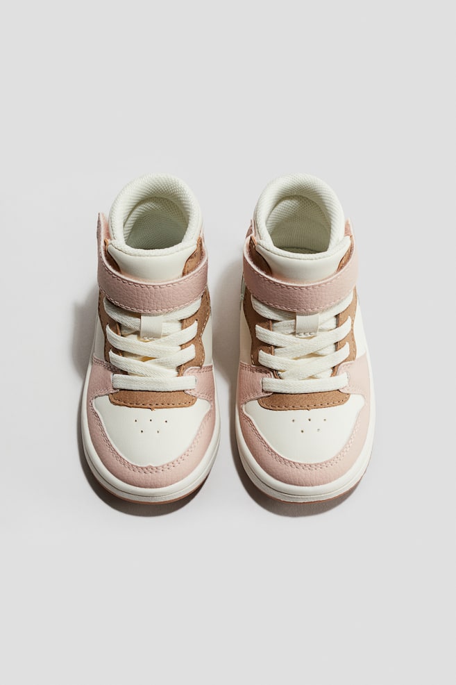 Open-front sneakers - Lichtroze/turkoois - KINDEREN | H&M NL