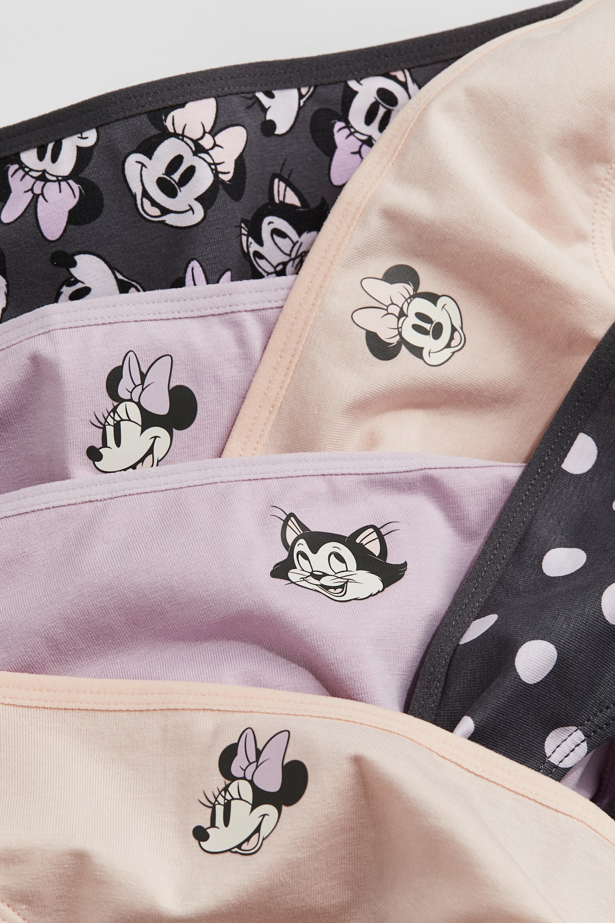 Powder pink/Minnie Mouse 7-pack cotton briefs for kids | H&M GB