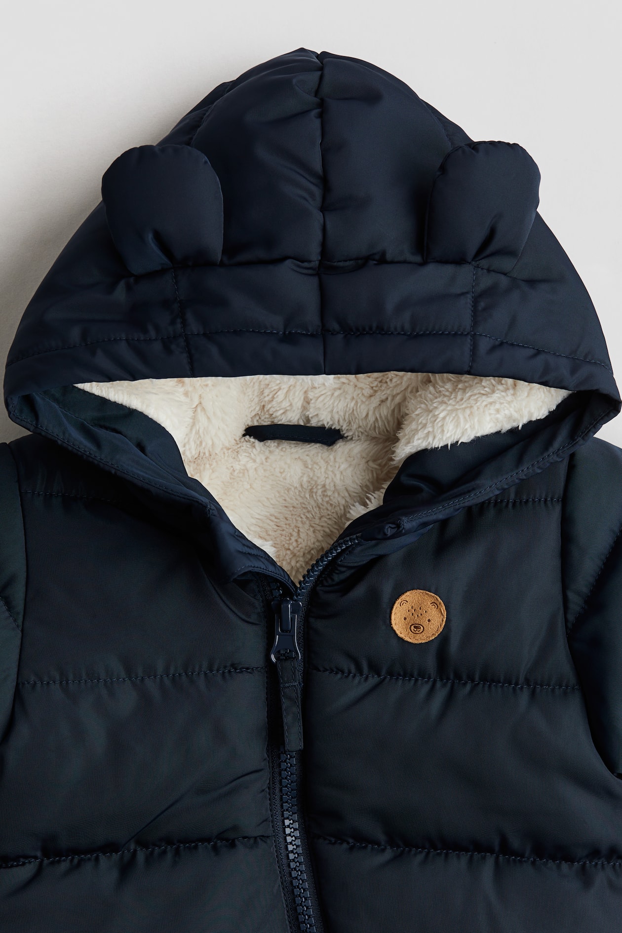 Tüylü Astarlı Kar Tulumu - Lacivert - ÇOCUK | H&M TR