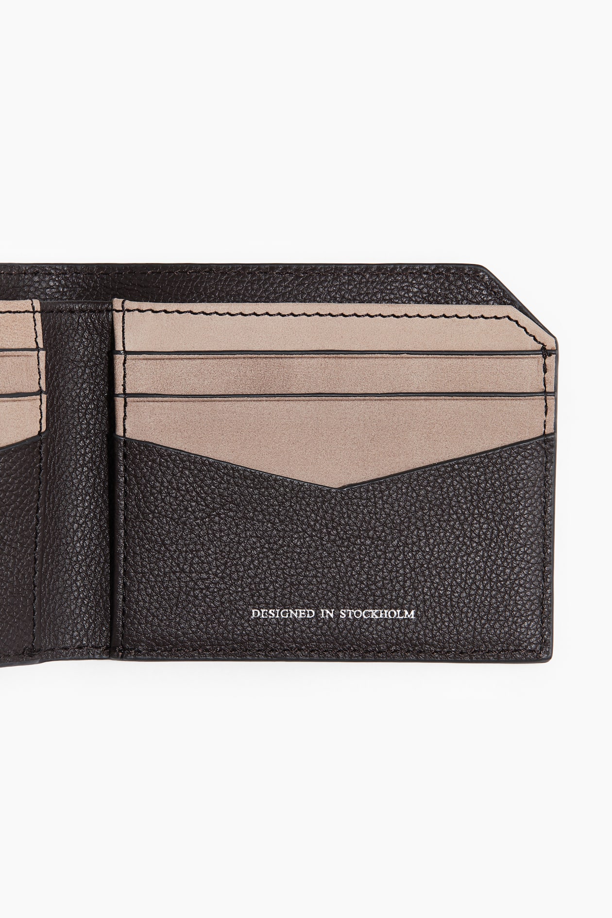 Leather Wallet - Brown - Men | H&M US