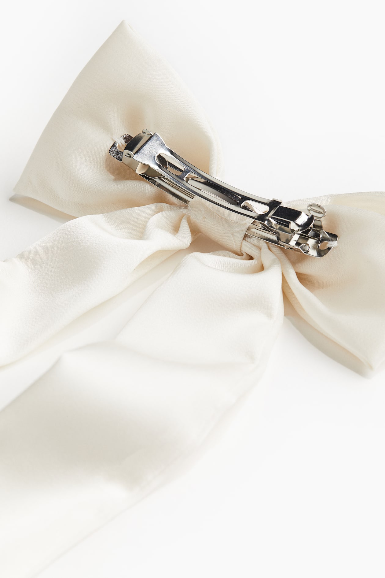 Women's White Hair Clip with Bow | H&M US