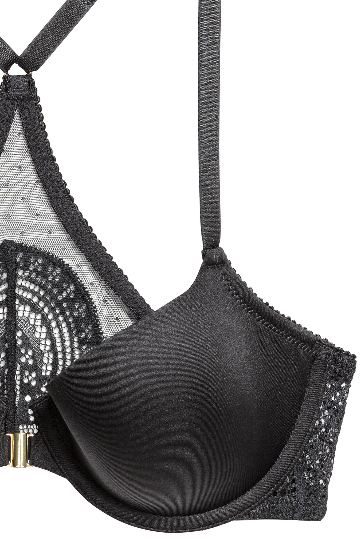 Padded Microfiber Bra - Black - Ladies | H&M US