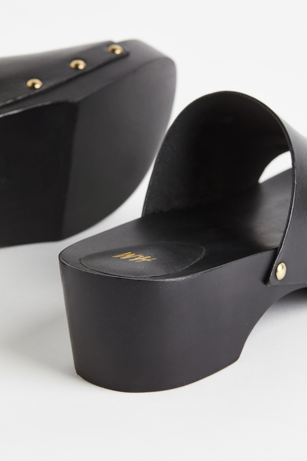 Leather clogs - Black - Ladies | H&M GB