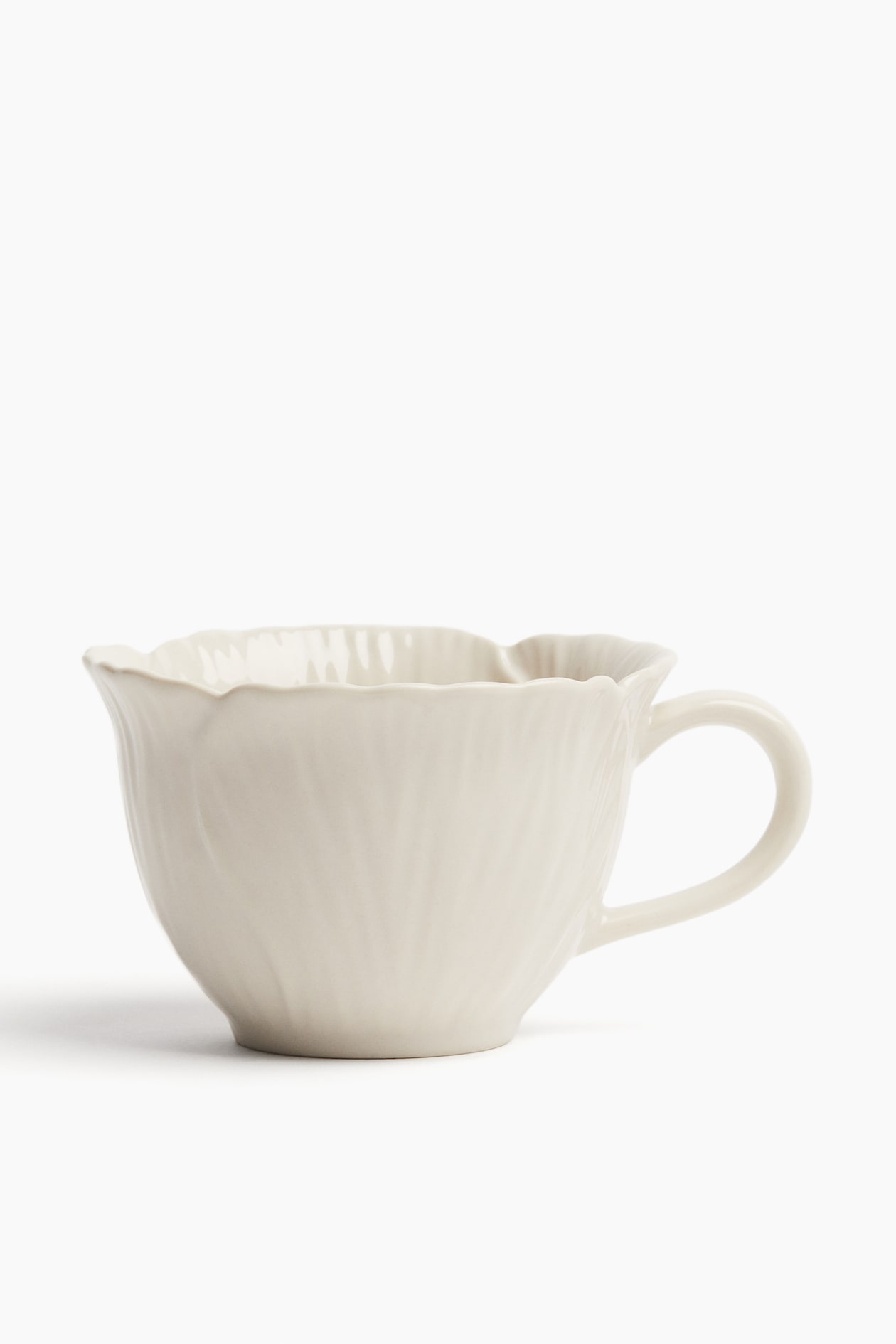 Stoneware mug - Light beige - Home All | H&M GB
