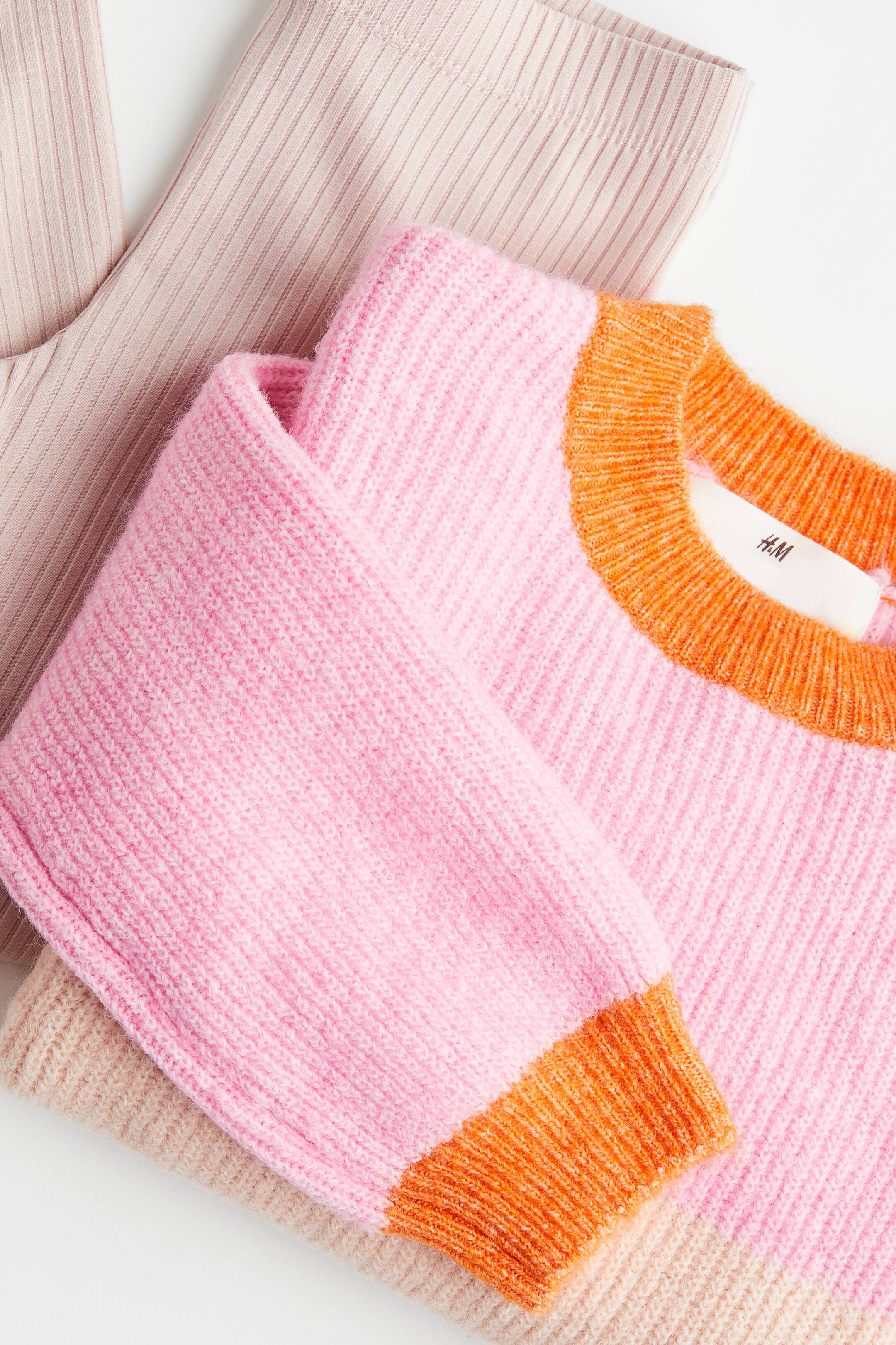 2-piece Set - Pink/color-block - Kids | H&M CA