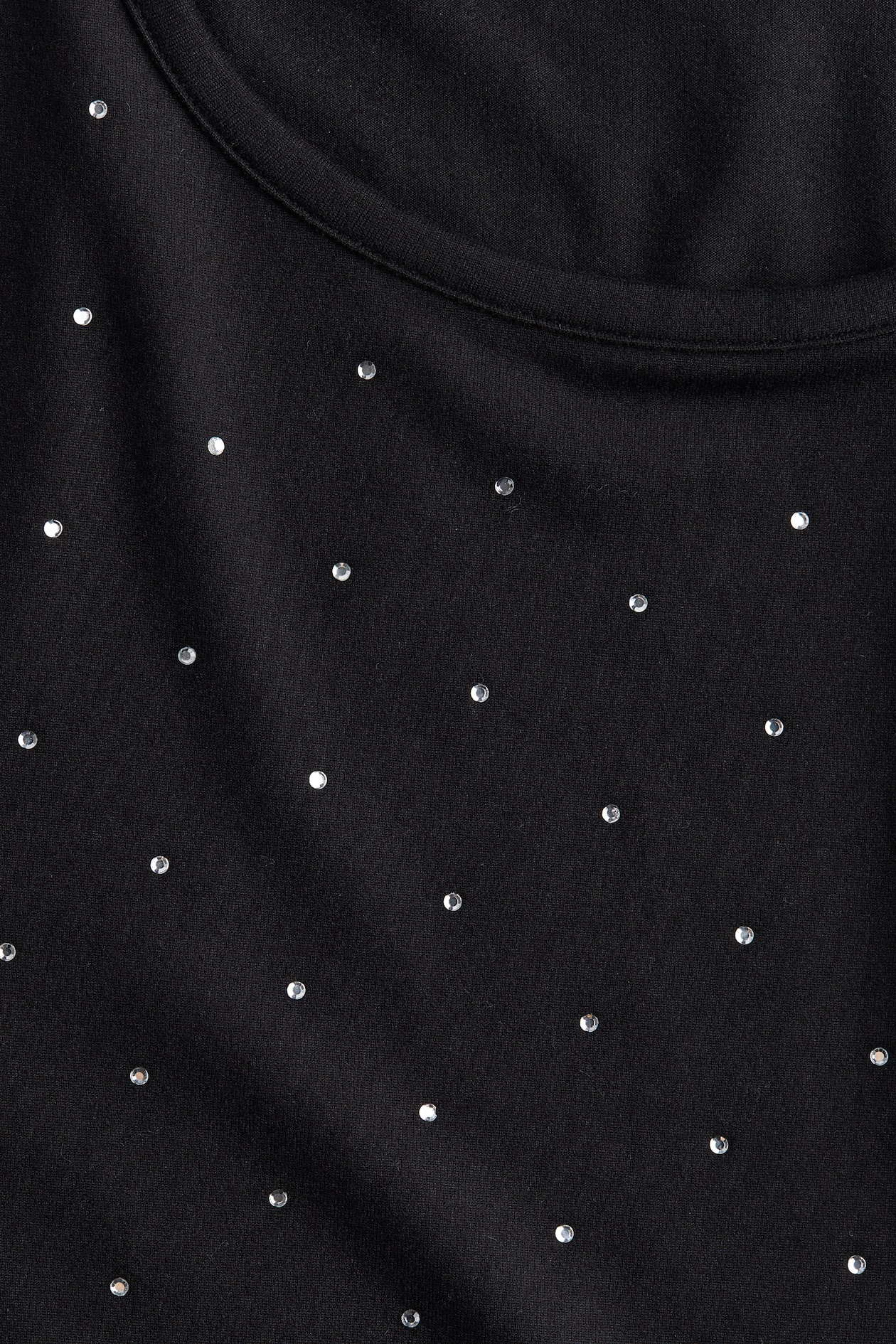 Women's Black Long-Sleeved Jersey Top | H&M CA