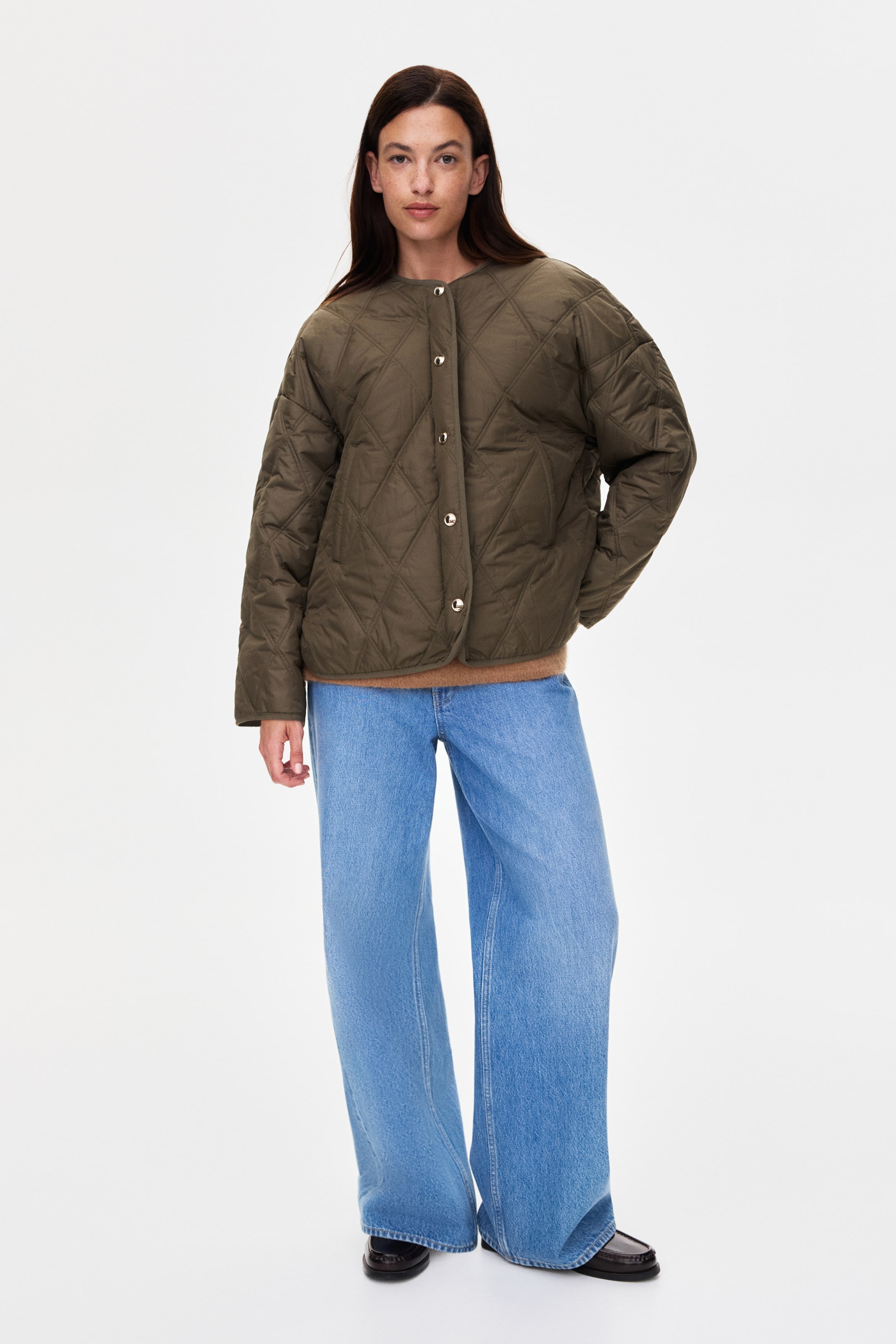 MAMA Veste de portage matelassée Before & After - Vert kaki foncé ...