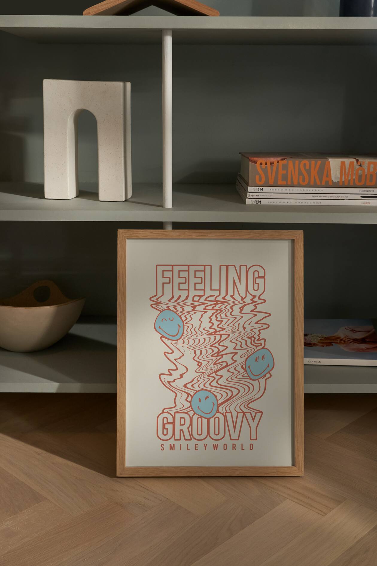 Orange Feeling Groovy Poster at H&M Home | H&M GB