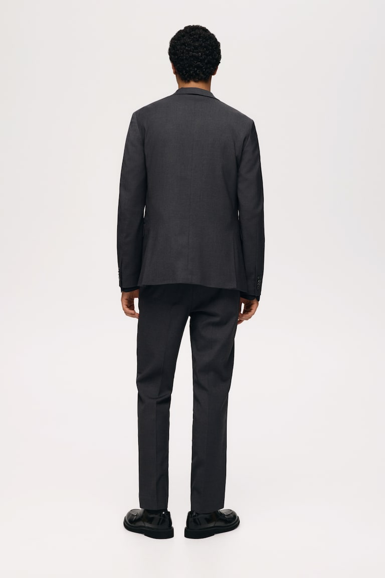 Men’s Dark gray Slim-Fit Suit Pants | H&M US