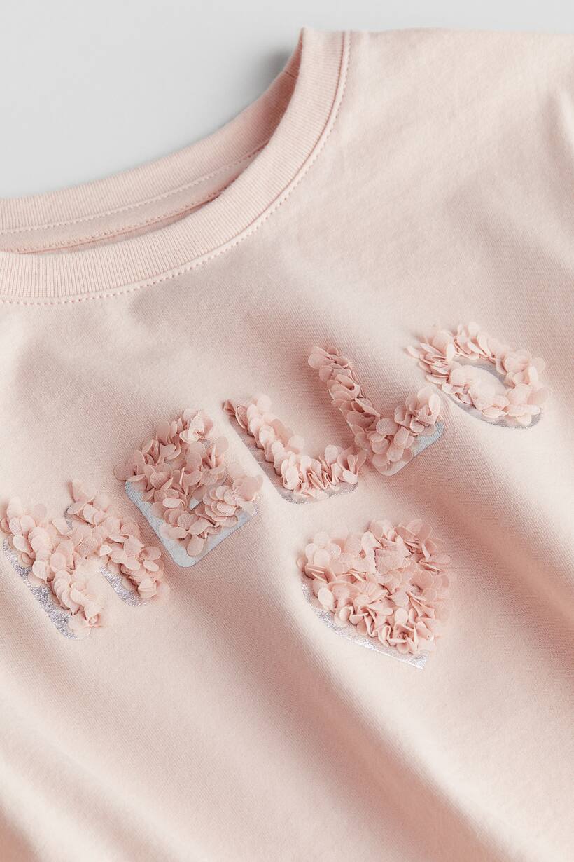 Top - Rosa palo/Hello - Kids | H&M MX
