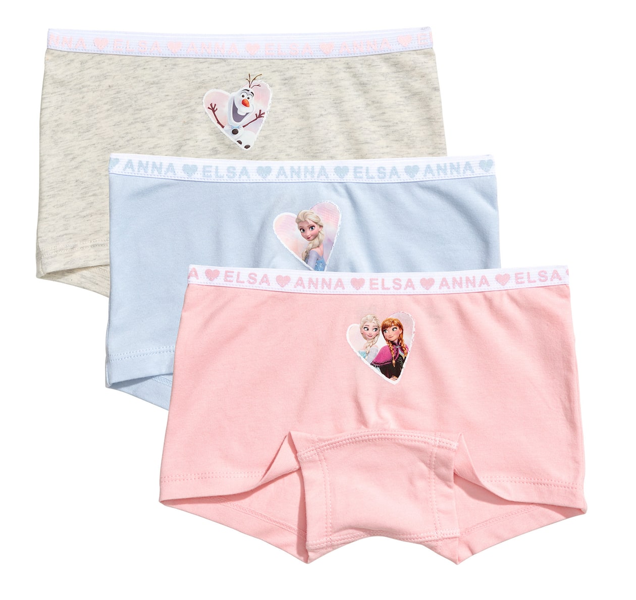 3-pack Boxer Briefs - Light blue/Frozen - Kids | H&M US